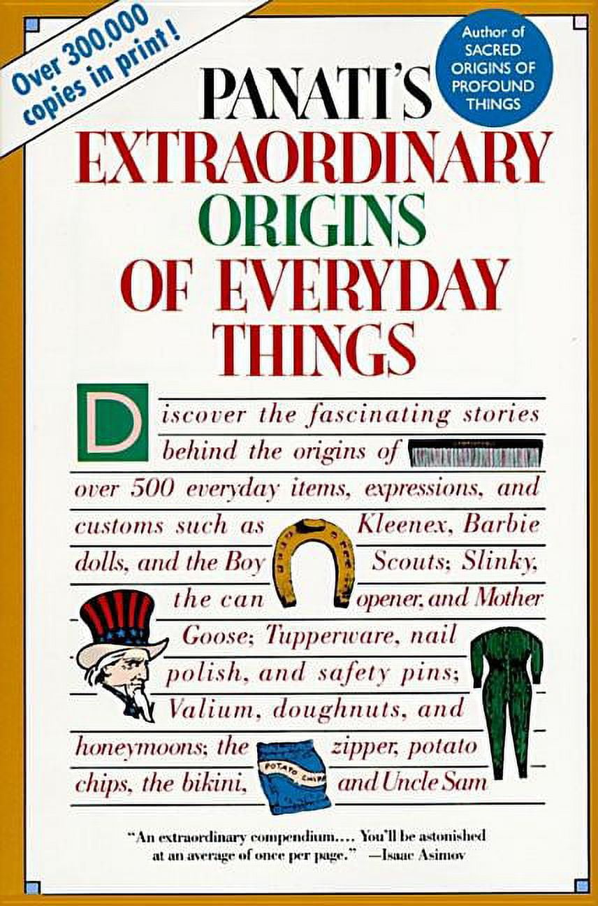 Extraordinary Origins of Everyday Things, (Paperback) - Walmart.com
