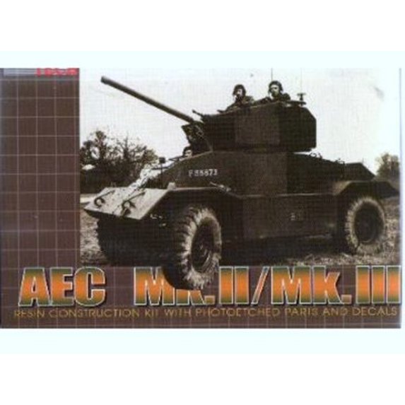 Extratech EXM7227 1/72 Resin & P.E. WWII British AEC MK.II/III Armored ...