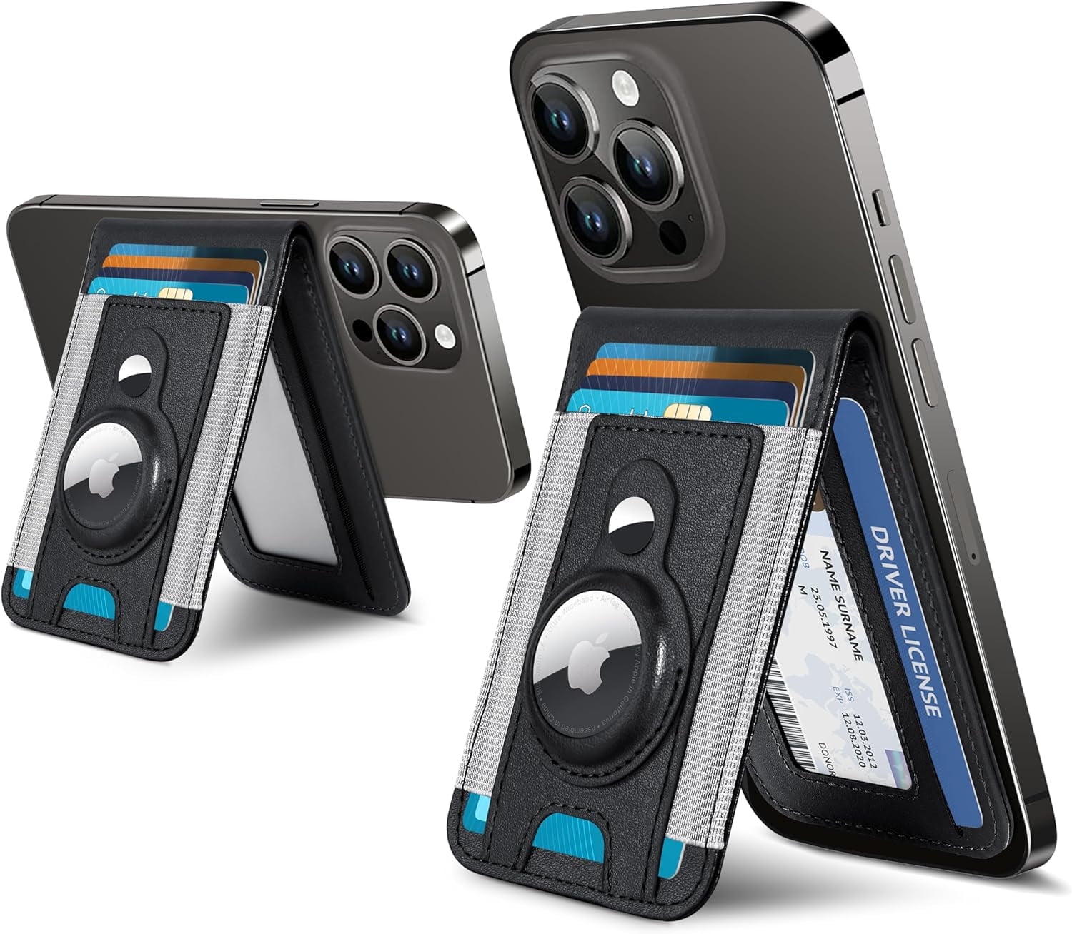 Magnetic Mag-safe Wallet Cell Phone Card Holder for Phone Case with ...