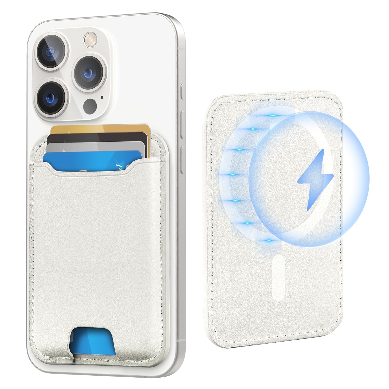ExtreLife Magnetic Phone Wallet | MagSafe Compatible Card Holder with ...
