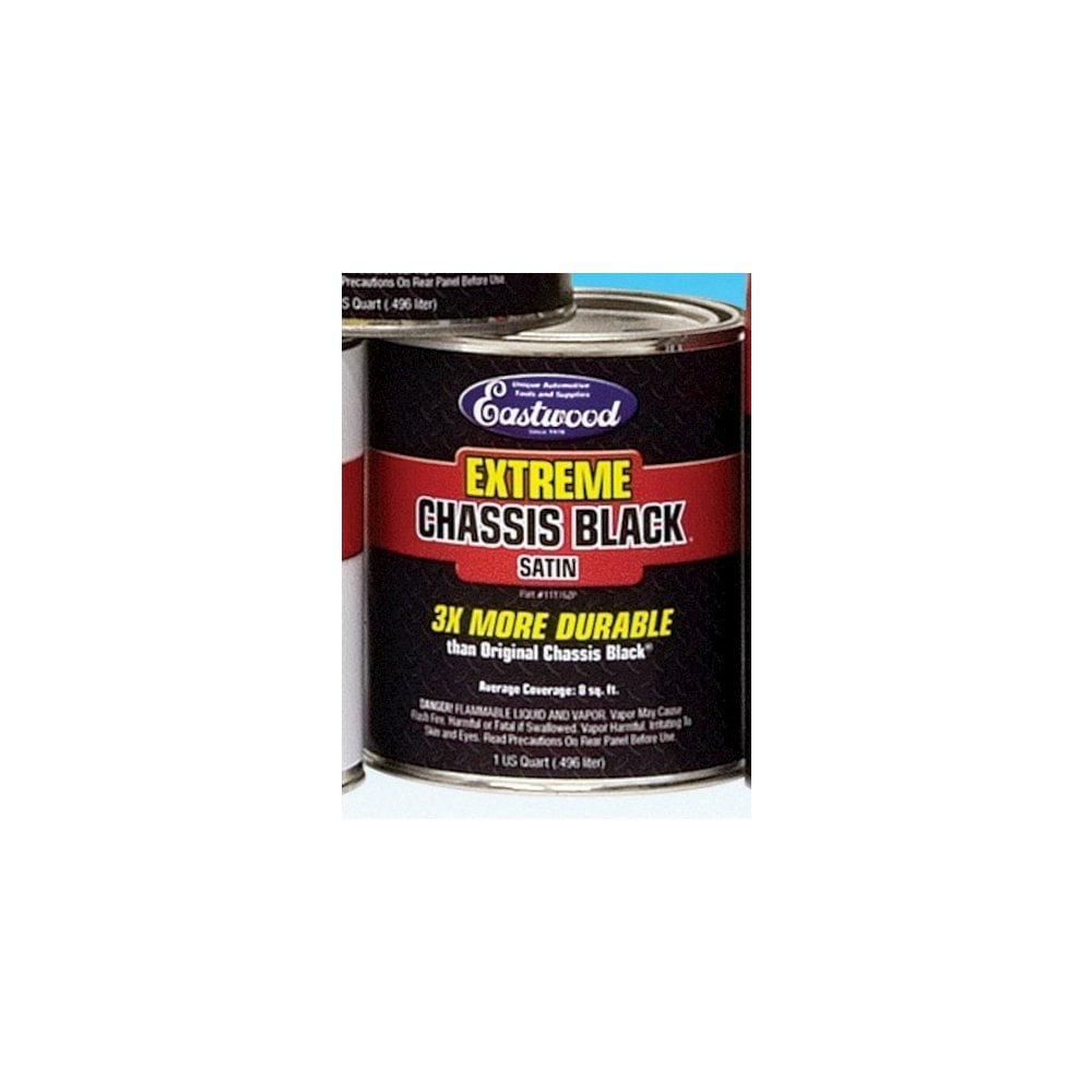 EASTWOOD Extreme Chassis Black Paint Quart Can - Walmart.com