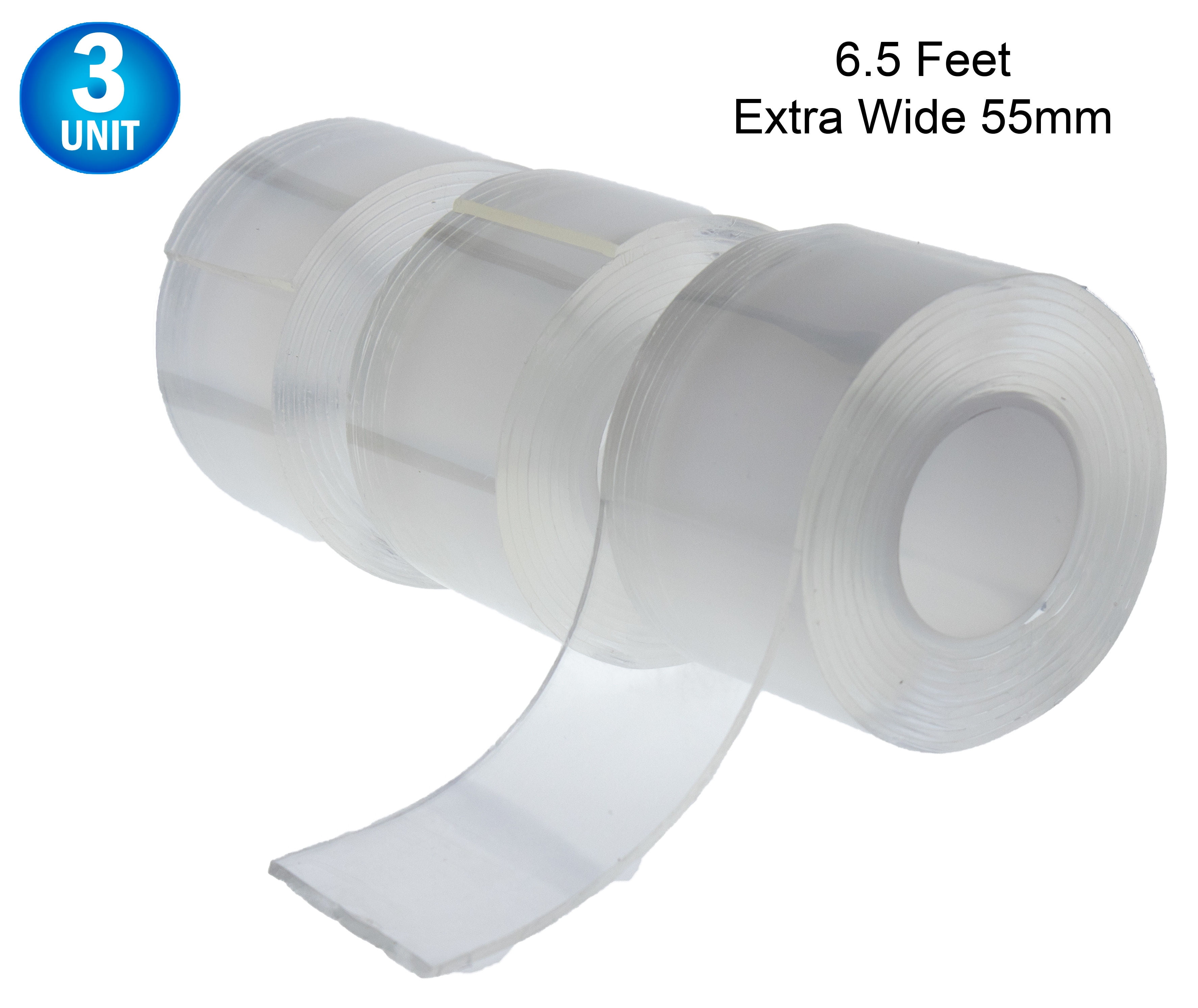 Extreme Double Sided Gel Nano Tape - 20ft Extra Wide (50mm) Adhesive ...