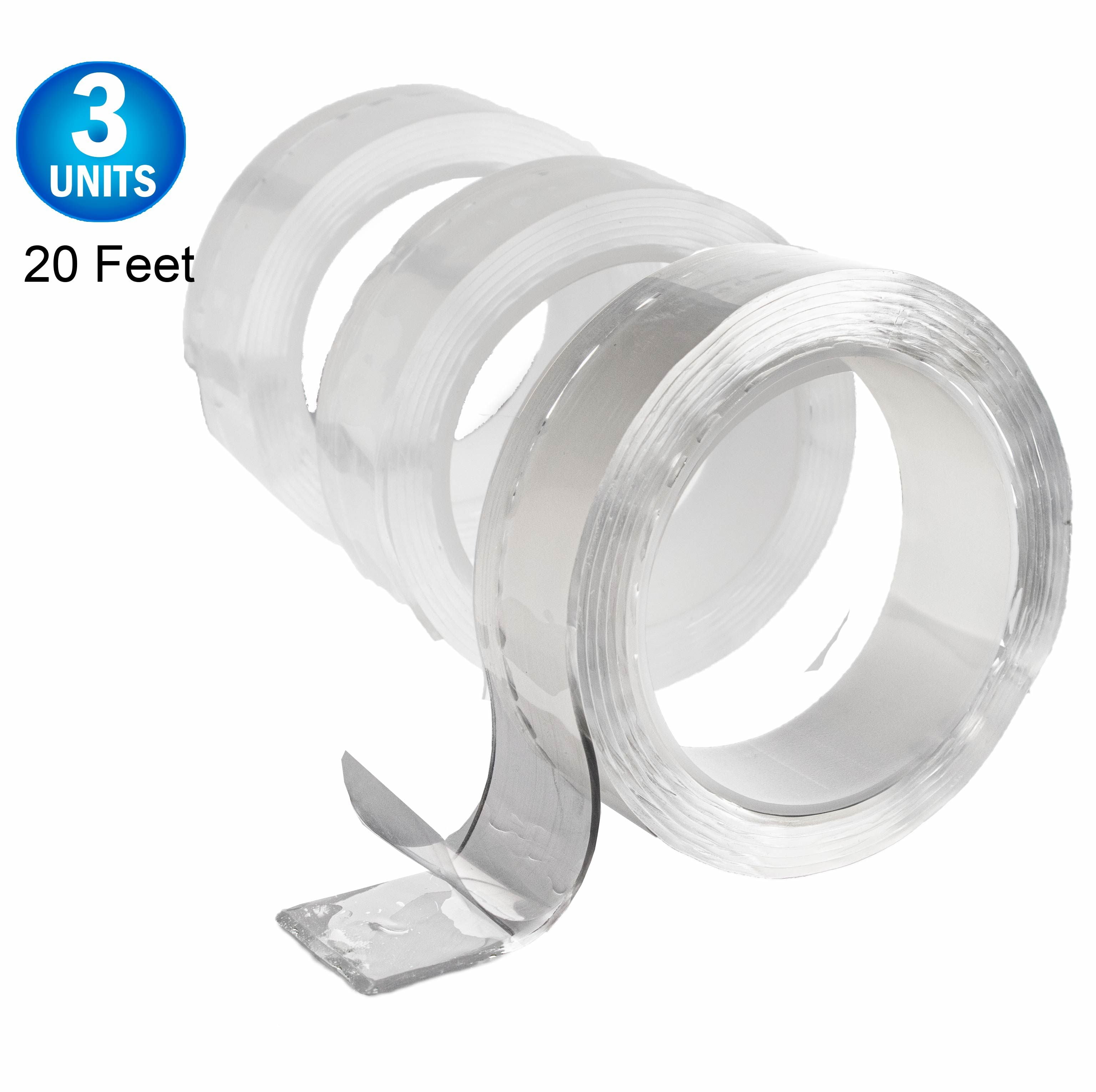 Extreme Double Sided Nano Tape - 20ft Adhesive Gel Grip Tape for Home ...