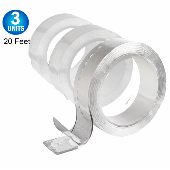 Extreme Double Sided Nano Tape - 20ft Adhesive Gel Grip Tape for Home ...