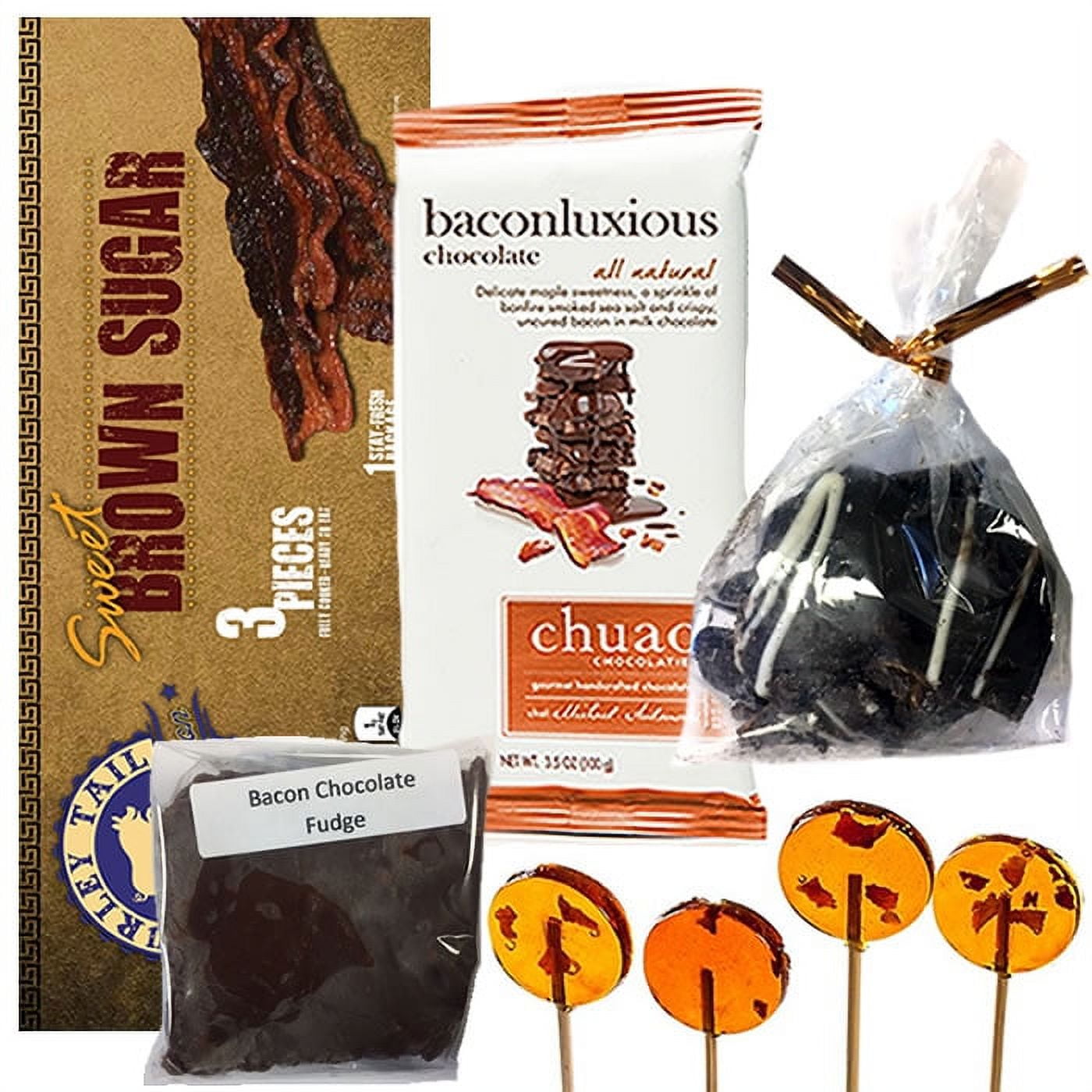 Extreme Gourmet Bacon Candy Sampler Gift Pack (5pc Set) - Pig Candy ...