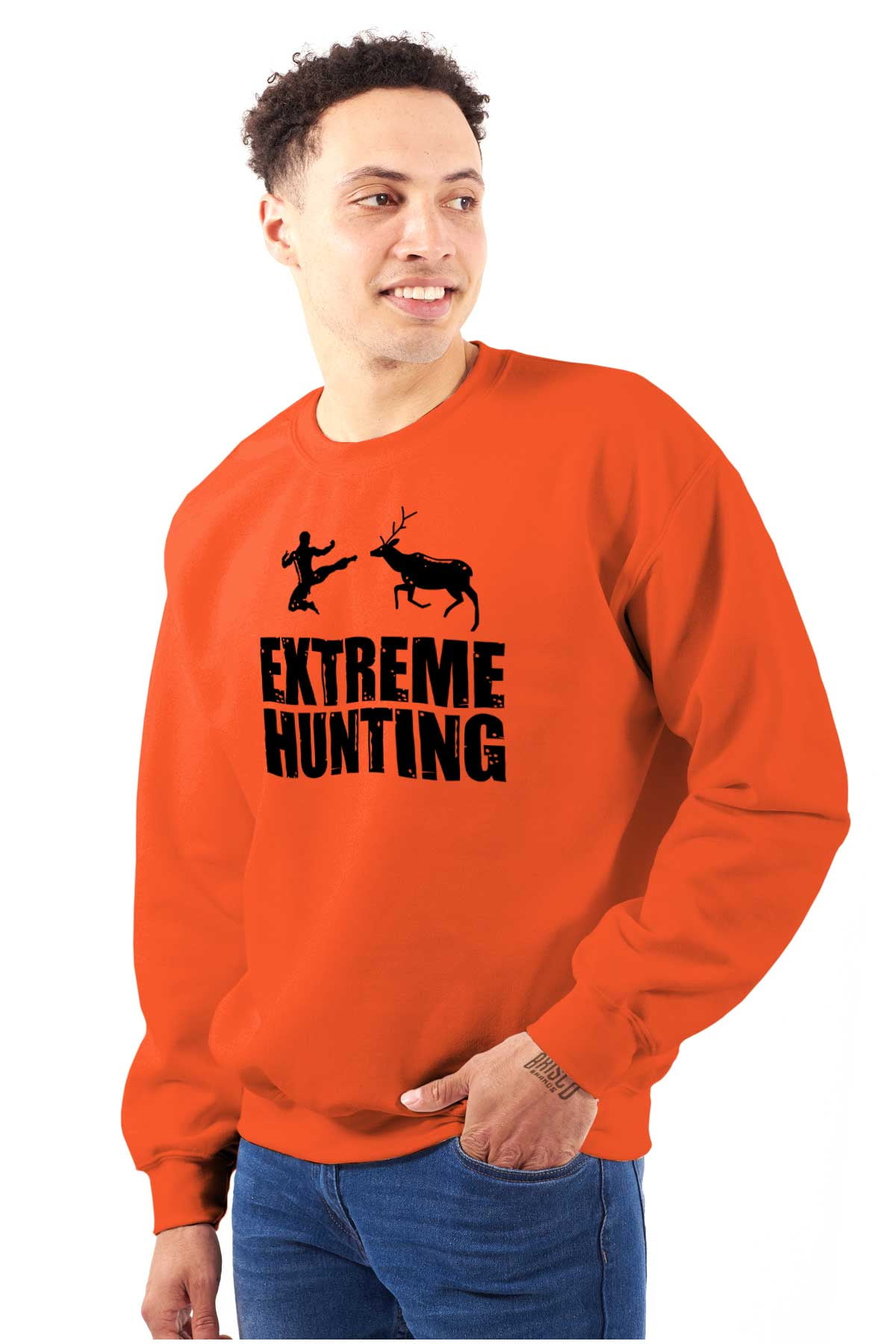 Extreme Hunting Mixed Martial Arts Unisex Plus Size Sweatshirt Brisco ...