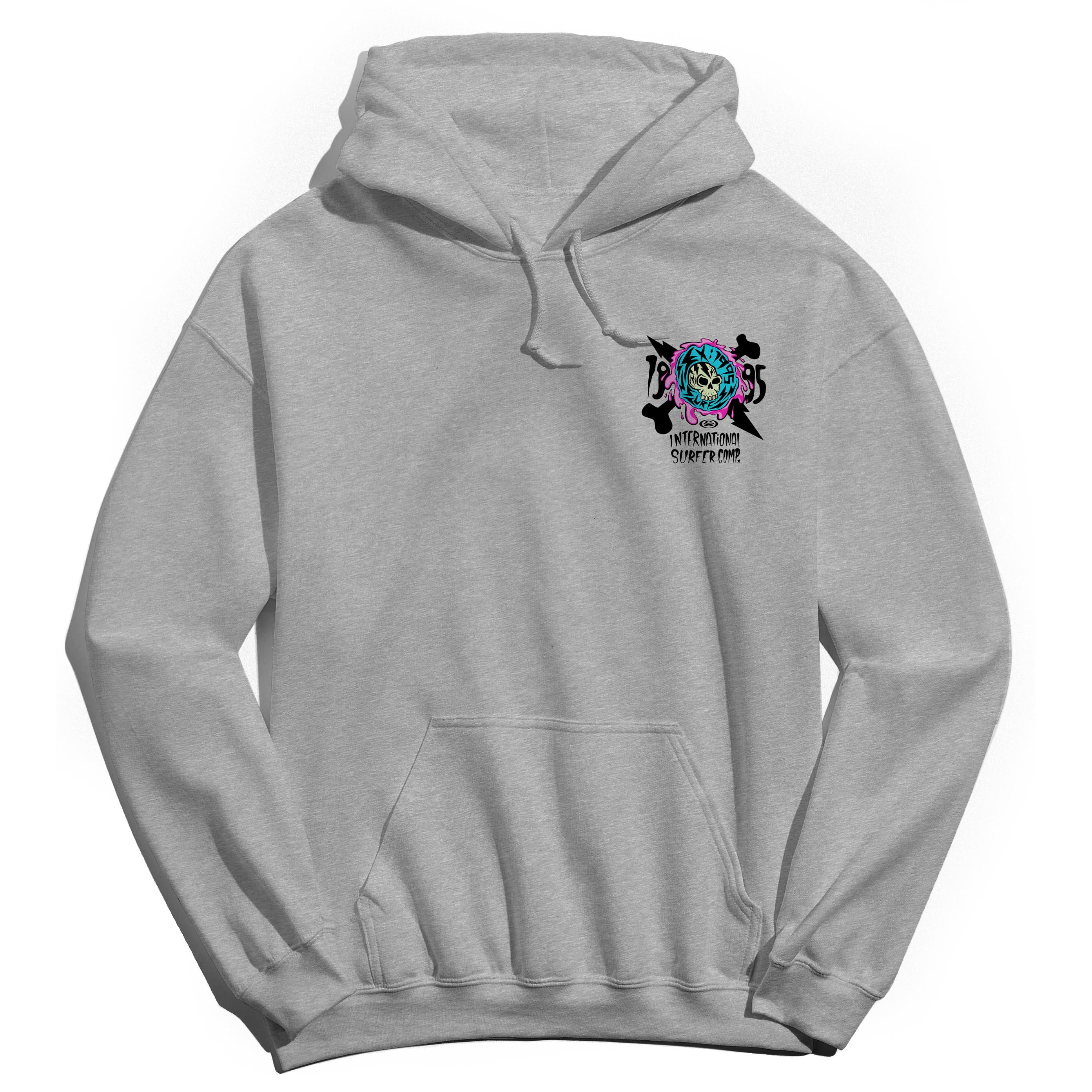 Extreme International Surf Logo Graphic Sport Grey Men's Cotton ...
