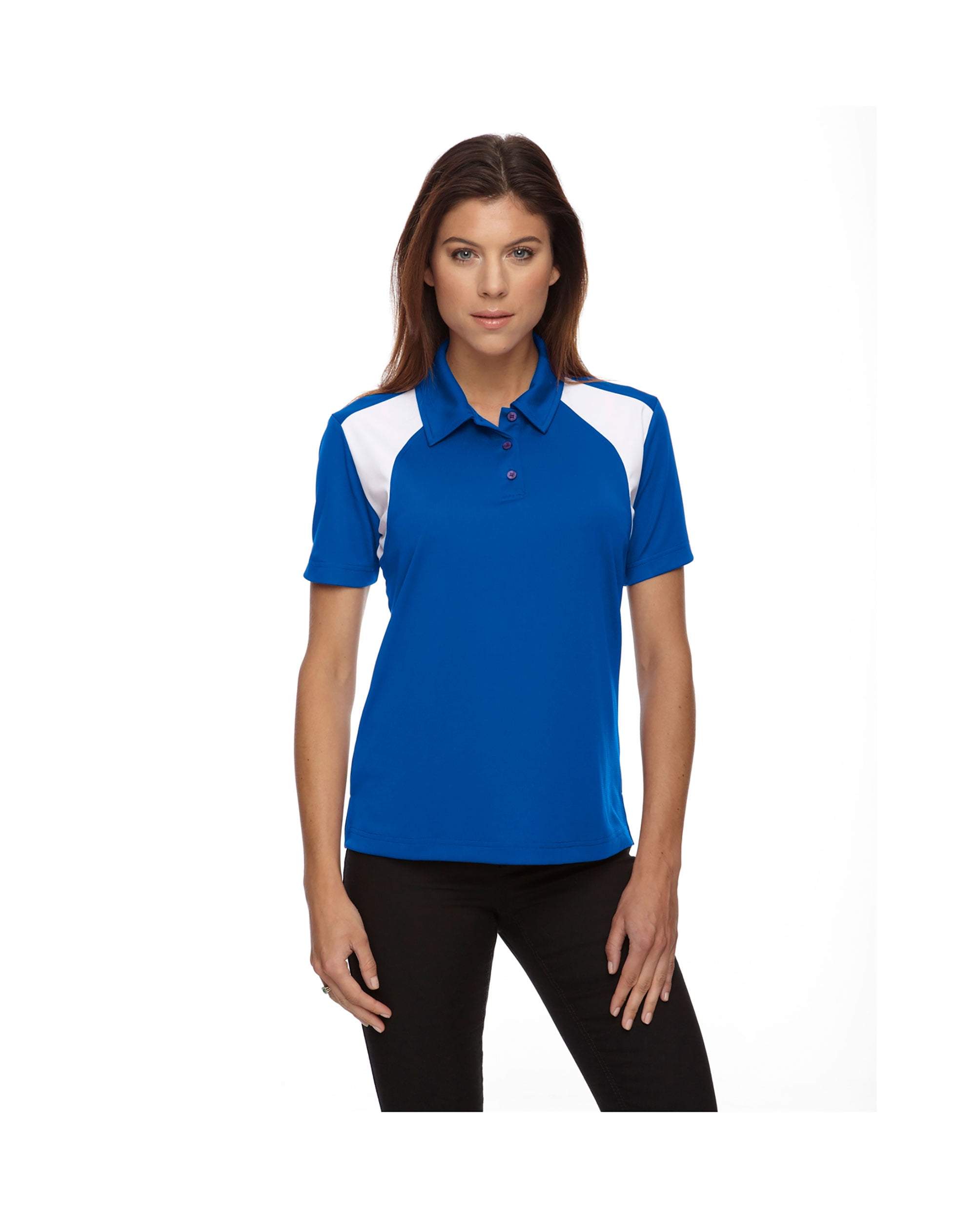 Extreme 75066 Women Eperformance Colorblock Textured Polo, S, TRUE ...