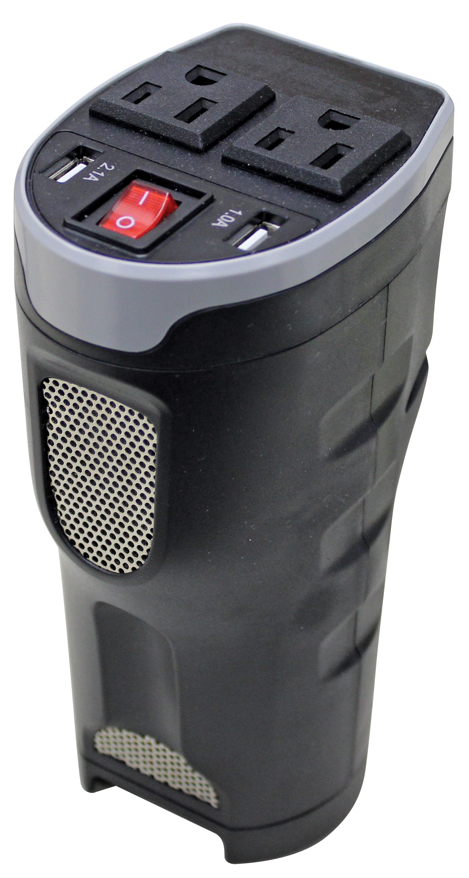 Extreme Max 1229.4035 Cup Holder Power Inverter - 200 Watt - Walmart.com