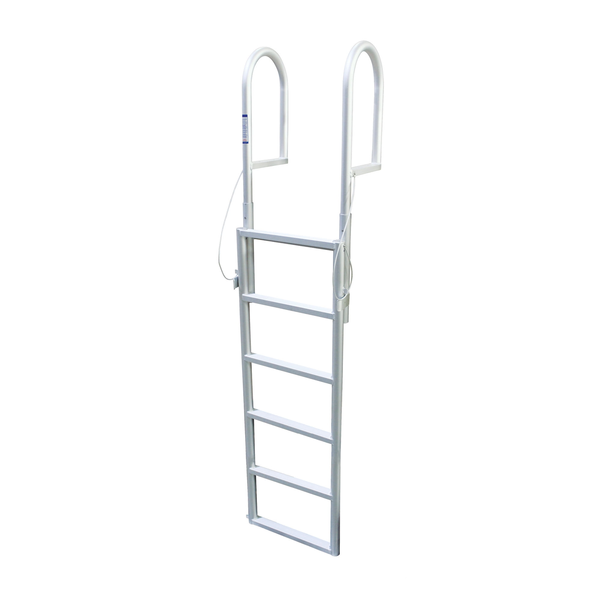 Extreme Max 6-Step Aluminum Sliding Dock Ladder, 300 lbs Capacity ...