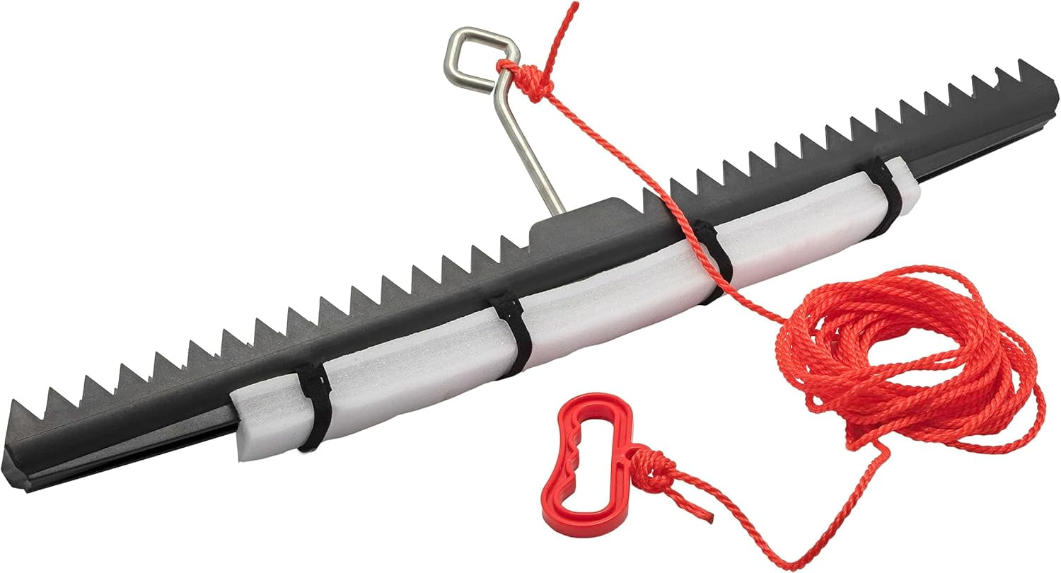 Extreme Max 3005.4407 Throwable 2-in-1 Aquatic Weed Rake and Floating ...