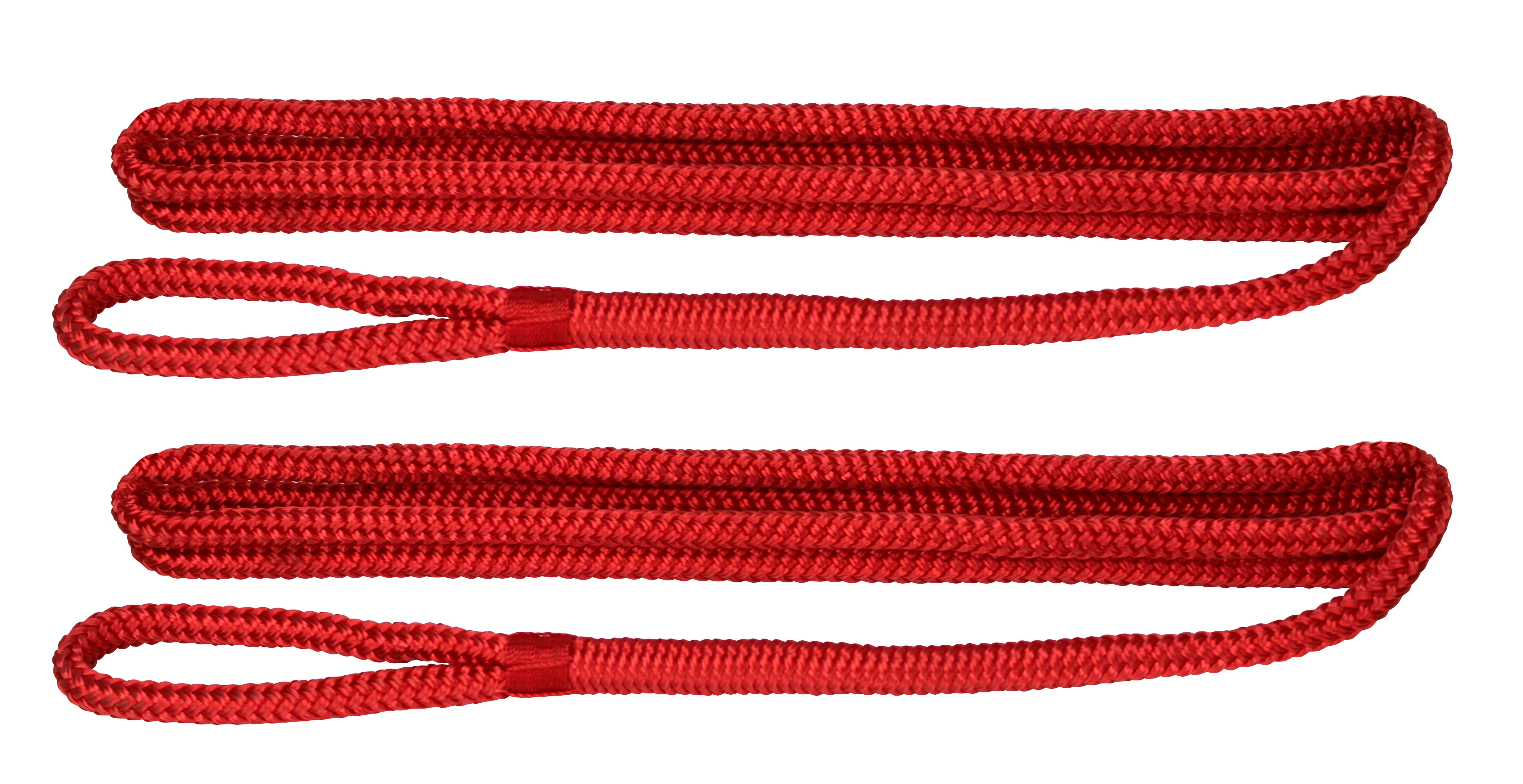 Extreme Max 3006.2588 BoatTector 3/8" x 6' Premium Double Braid Nylon ...
