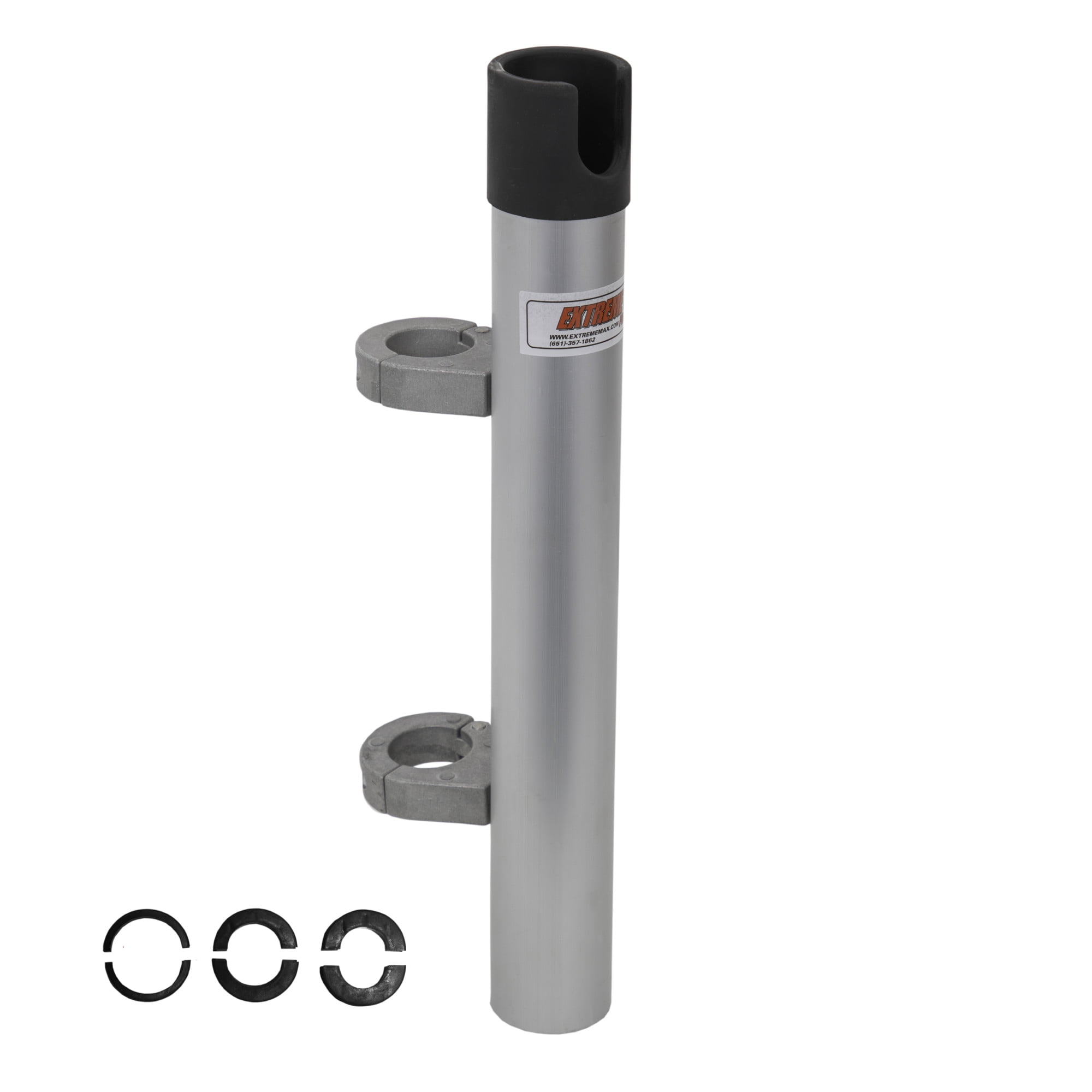 Boat Rail Mount Holder 2-Piece All Metal Fishing Rod Holders ...