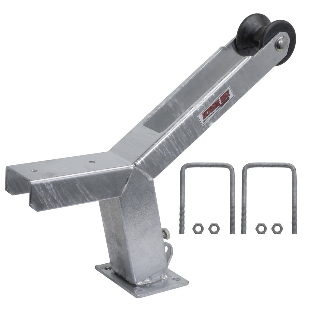 Extreme Max 3006.6895 Adjustable Trailer Winch Stand with Roller ...