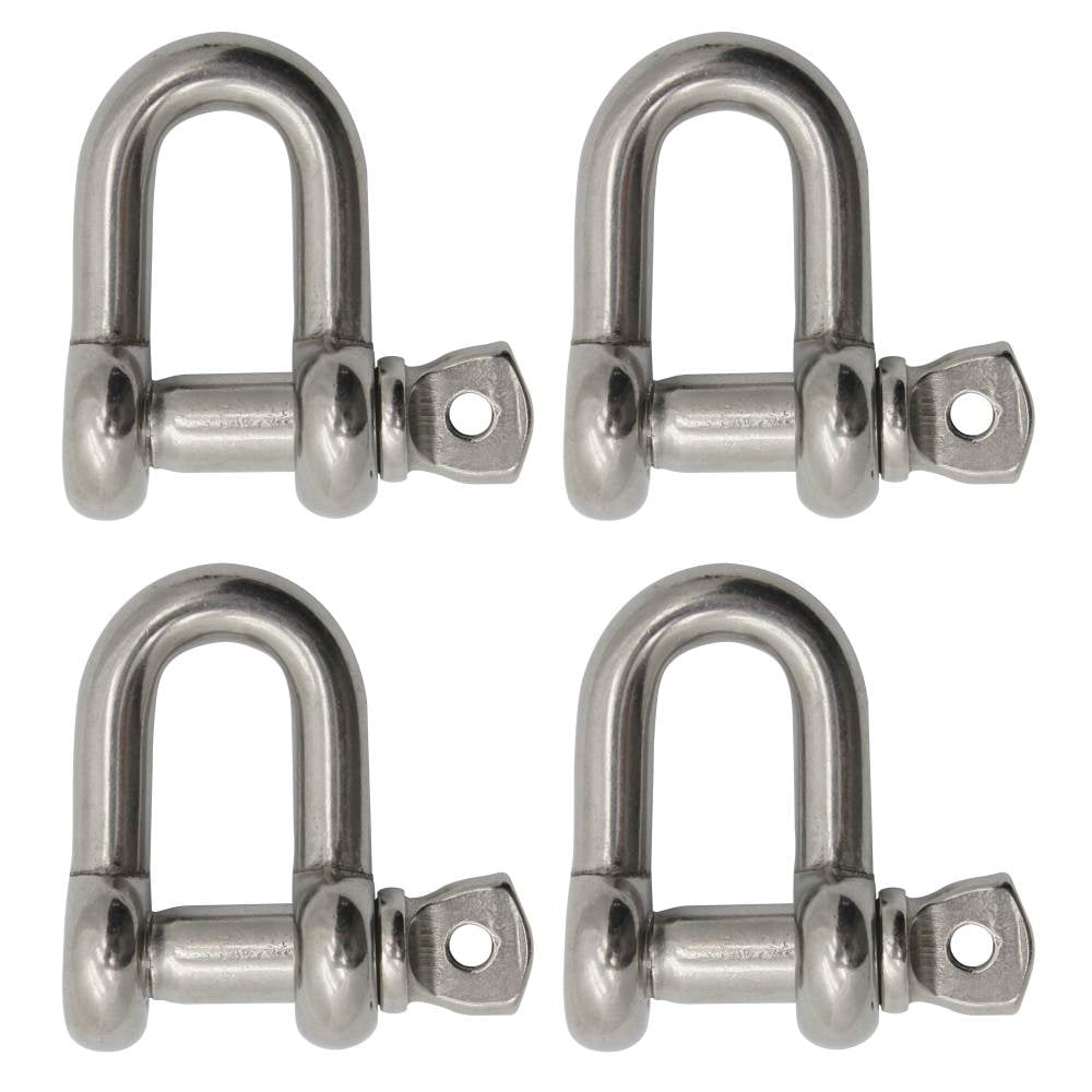 Extreme Max 3006.8261.4 BoatTector Stainless Steel Chain Shackle - 1/4 ...