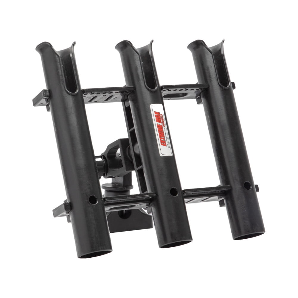 Extreme Max 3006.8635 Adjustable Triple Rod Holder with Locking ...