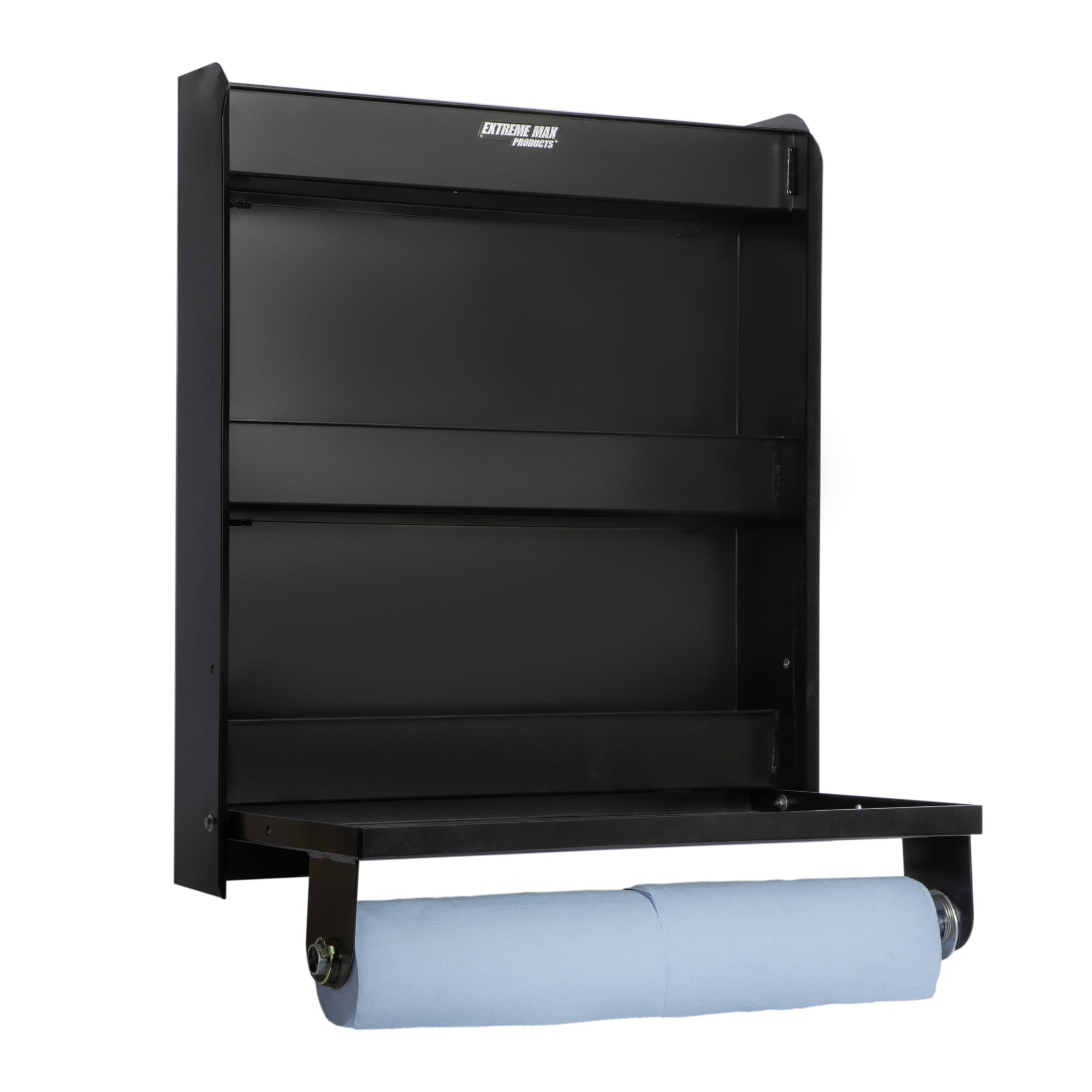 Extreme Max 5001.6337 Aluminum Work Station Storage Cabinet w/ Flip-Out ...