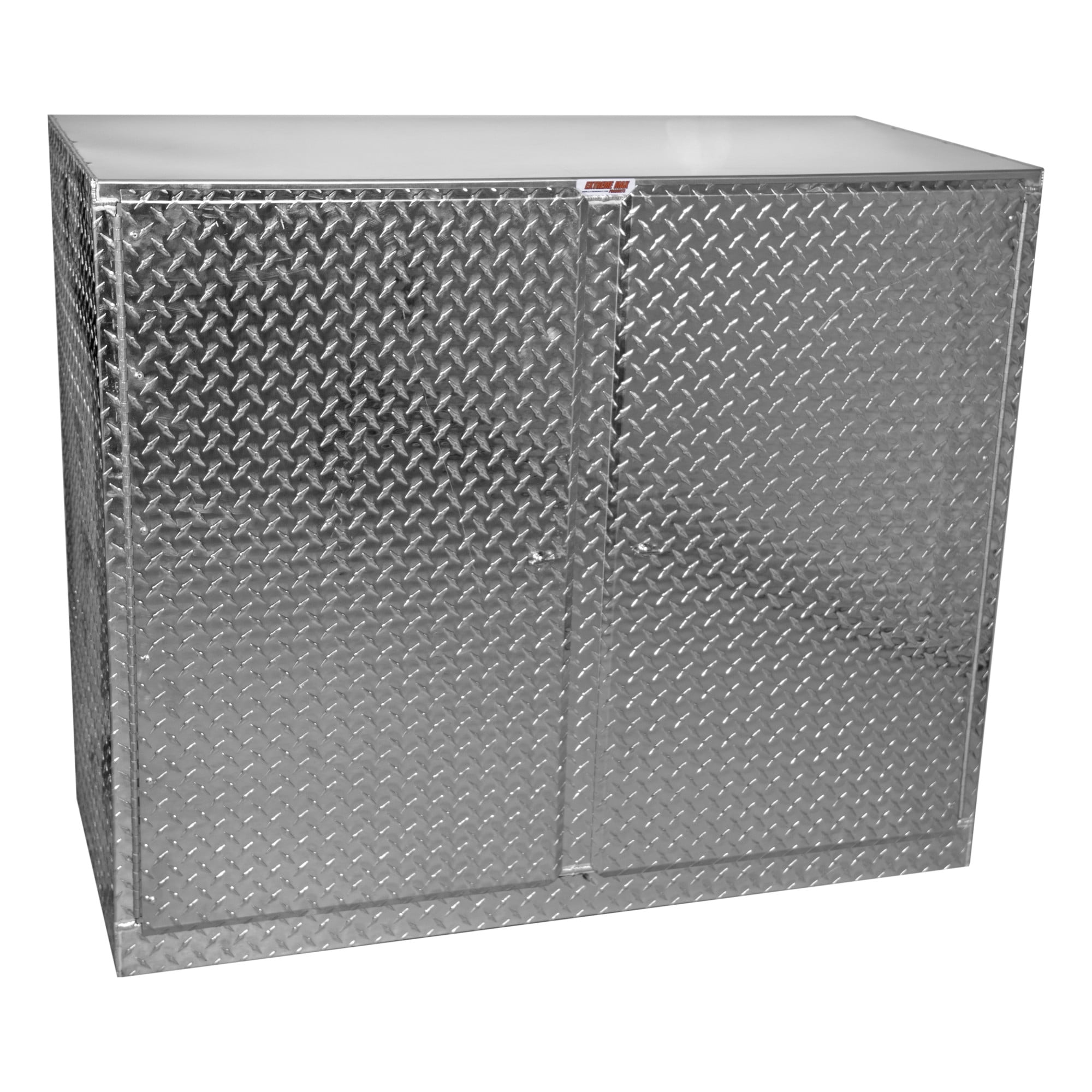 Extreme Max 5001.6415 Diamond Plated Aluminum Base Cabinet for Garage ...