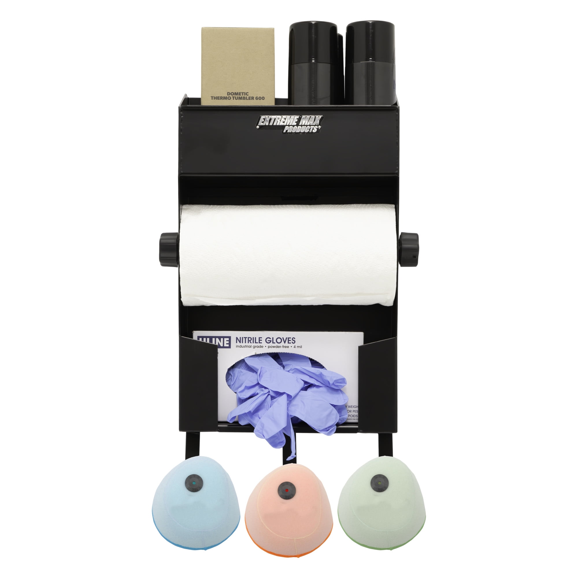 Extreme Max 5001.6552 Wall-Mount Aluminum Air Filter Cleaning Station ...