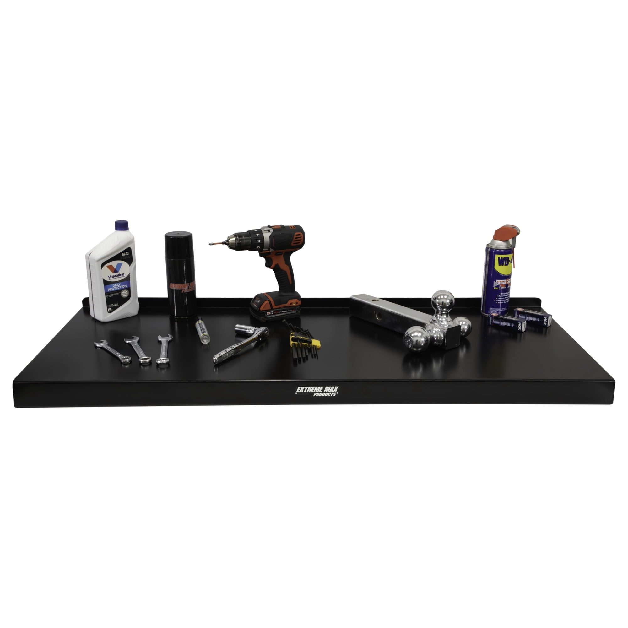 Extreme Max 5001.6558 Wall-Mount Aluminum Fold-Down Removable ...