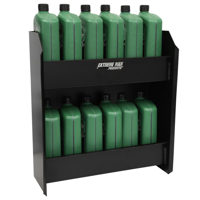 Extreme Max 5001.6567 Wall-Mount Aluminum Junior Oil Jug Storage ...