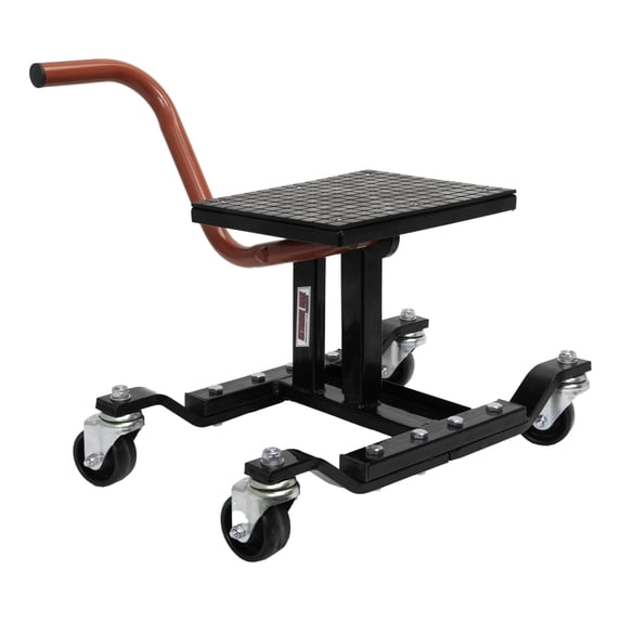 Extreme Max Mechanical Lever Lift Stand with Locking Wheels for Dirt ...