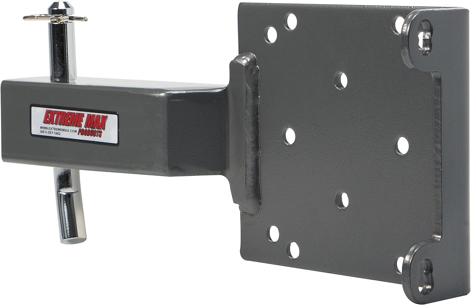 Extreme Max 5600.3084 Universal 2" Receiver Hitch Winch Mount for ATV ...