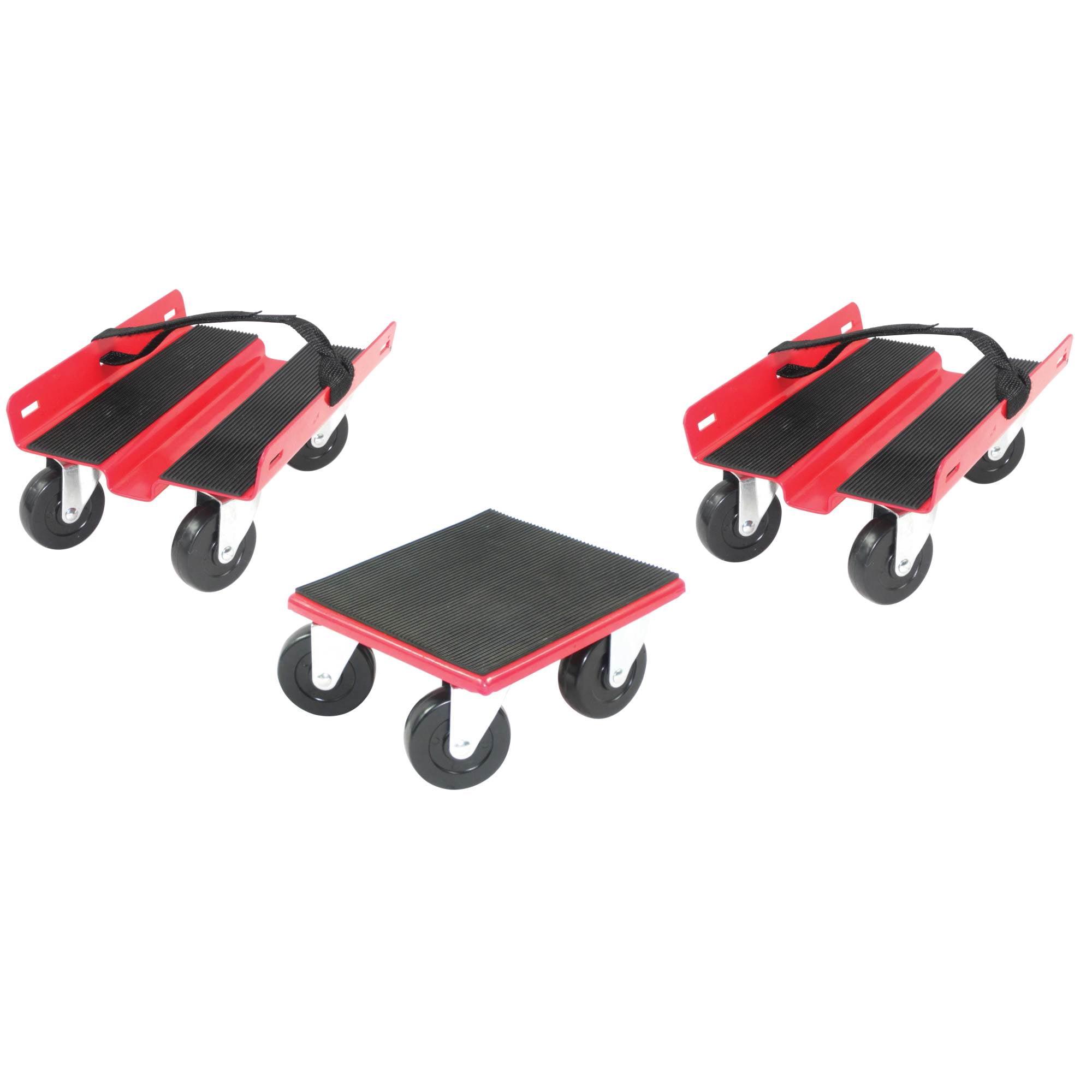 Extreme Max 5800.2000 Economy Snowmobile Dolly System - Red - Walmart.com