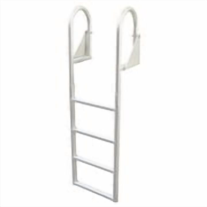 Extreme Max Products FUDL4 Flip-Up Dock Ladder - 4 Step - Walmart.com