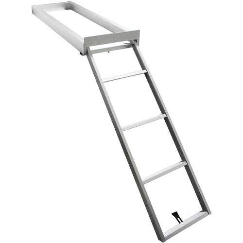 Extreme Max Under-Mount Pontoon Ladder - Walmart.com