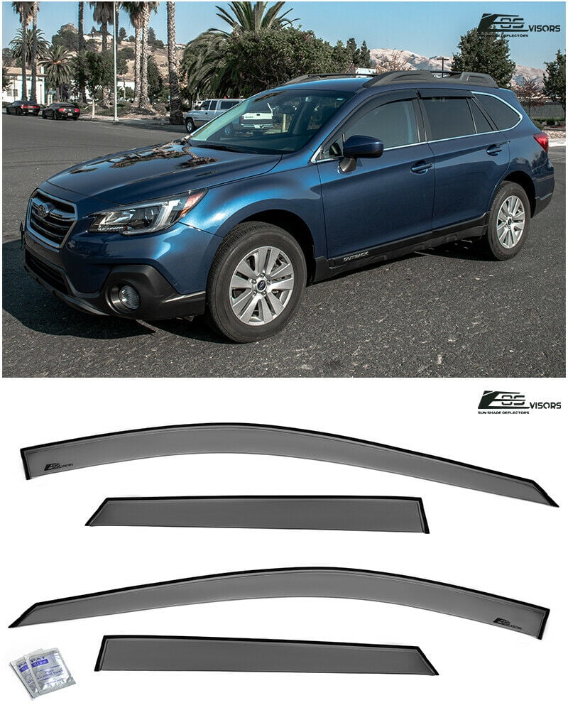 Extreme Online Store Subaru Outback Side Window Visors, Smoke Tinted ...