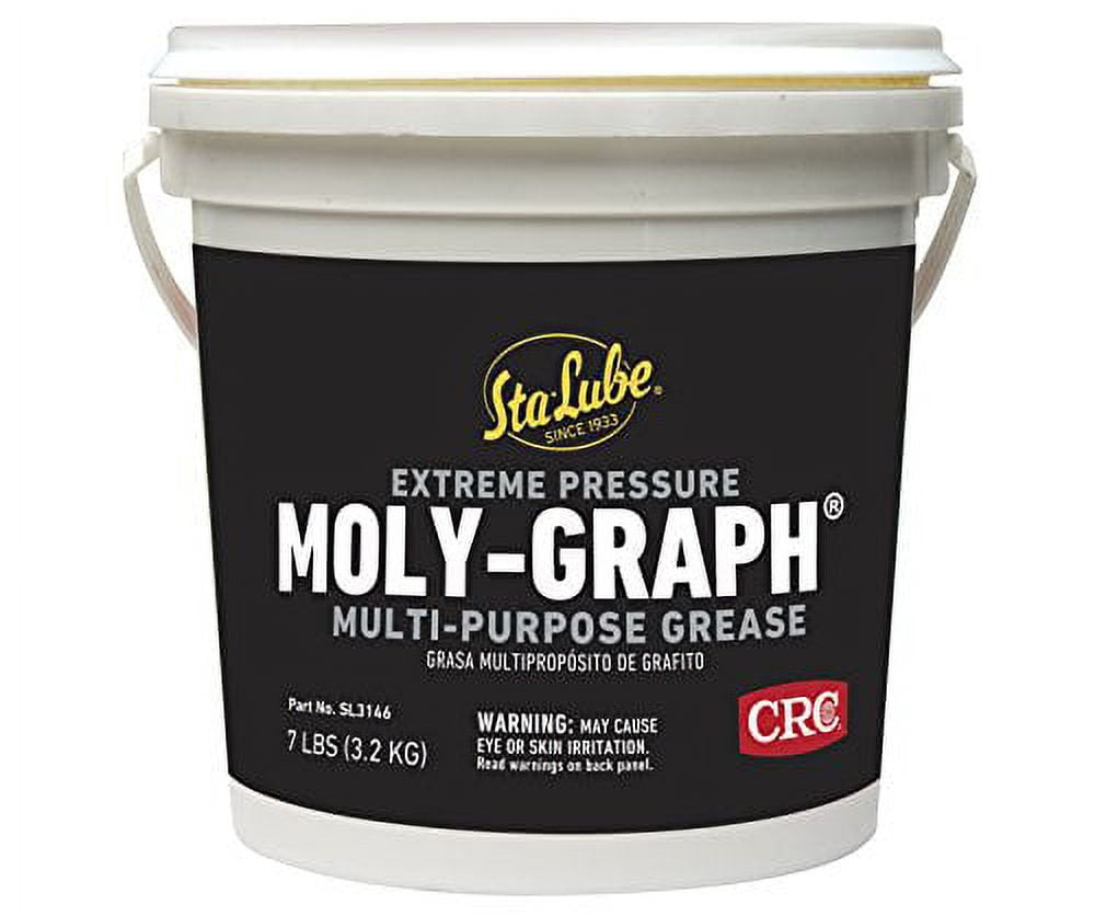 CRC SL3146 Moly-Graph Extreme Pressure Multi-Purpose Lithium Grease - 7 ...