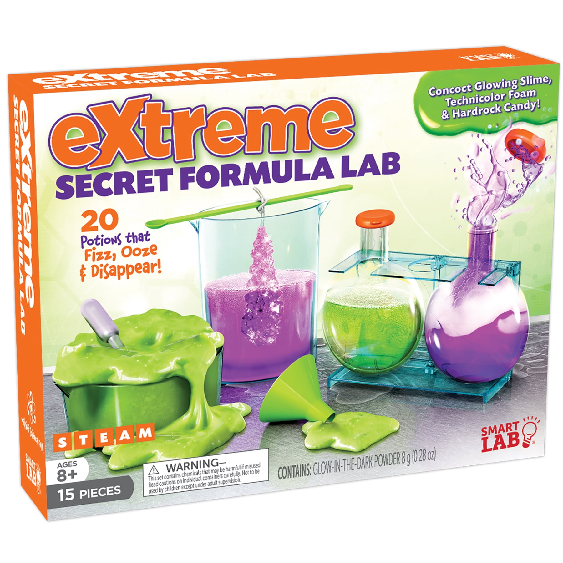 SmartLab Toys Extreme Secret Formula Lab, Science Kit with 20 Fun ...