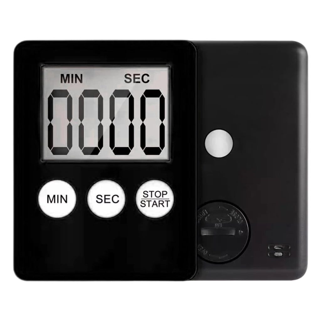 Extreme Slim Digital Kitchen Timer With Magnetic Tape Sports Exercise ...