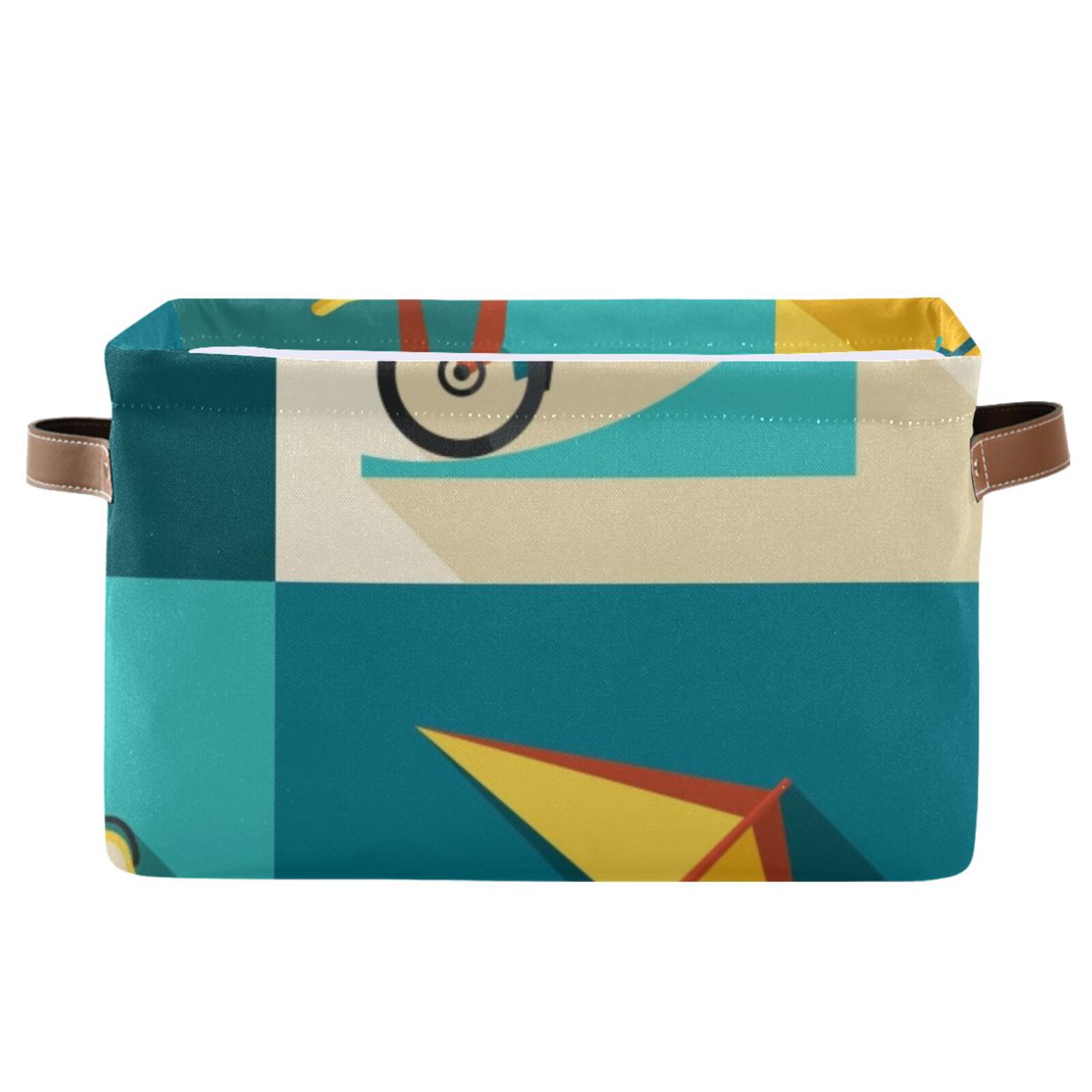 Extreme Sports Storage Box, Fabric Cube Storage Box with Handle ...