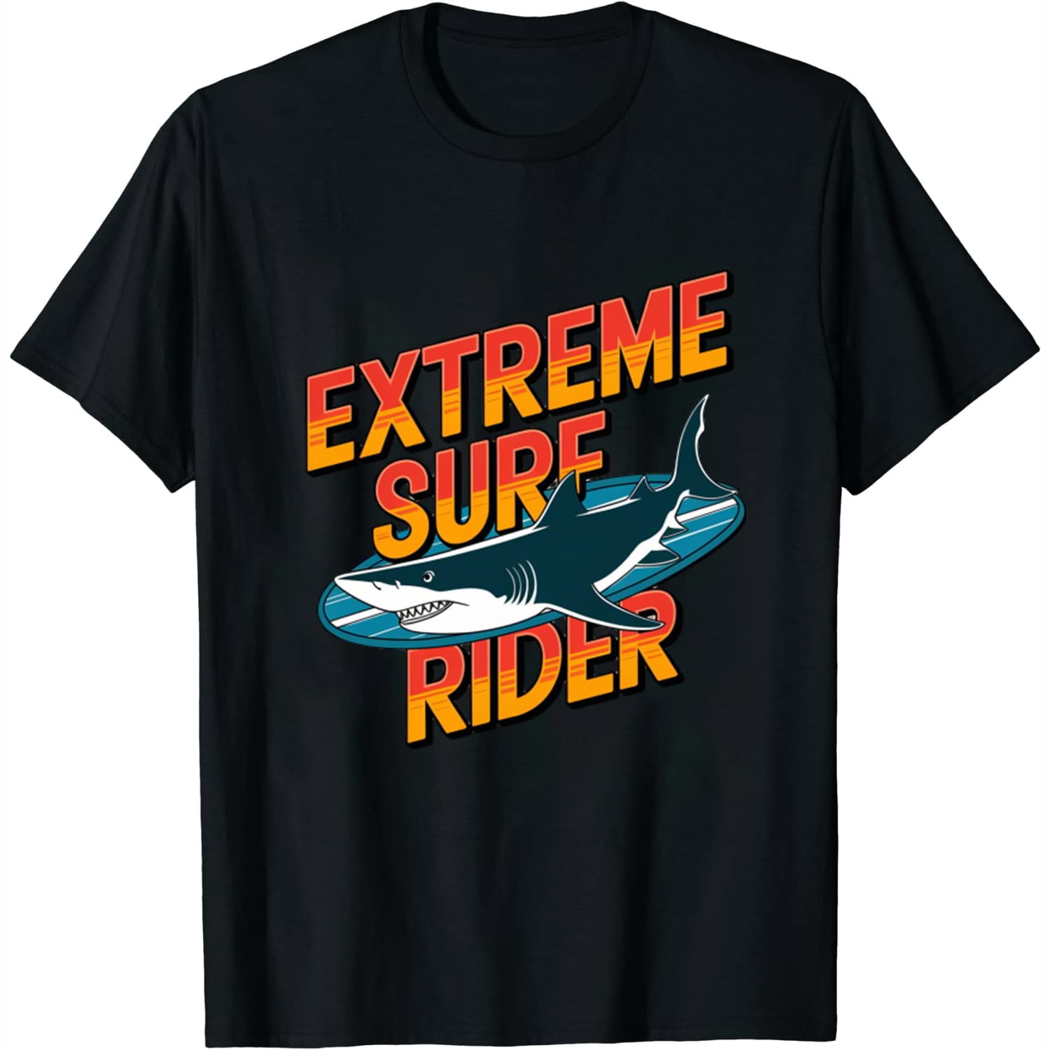 Extreme Surf Rider Funny Zizek T-Shirt - Walmart.com