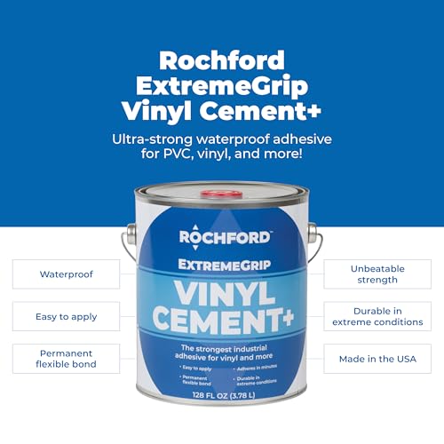 ExtremeGrip Vinyl Cement+ - Ultra Strong Waterproof Vinyl Cement for ...