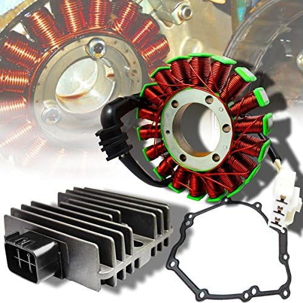 ExtremePowersports OE Magneto Coil Stator+Voltage Rectifier+Gasket Assy ...