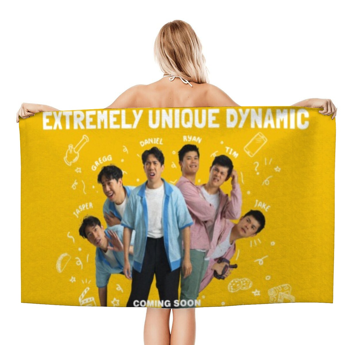Extremely Unique Dynamic Gifts Beach Towel for Women Girl Birthday ...