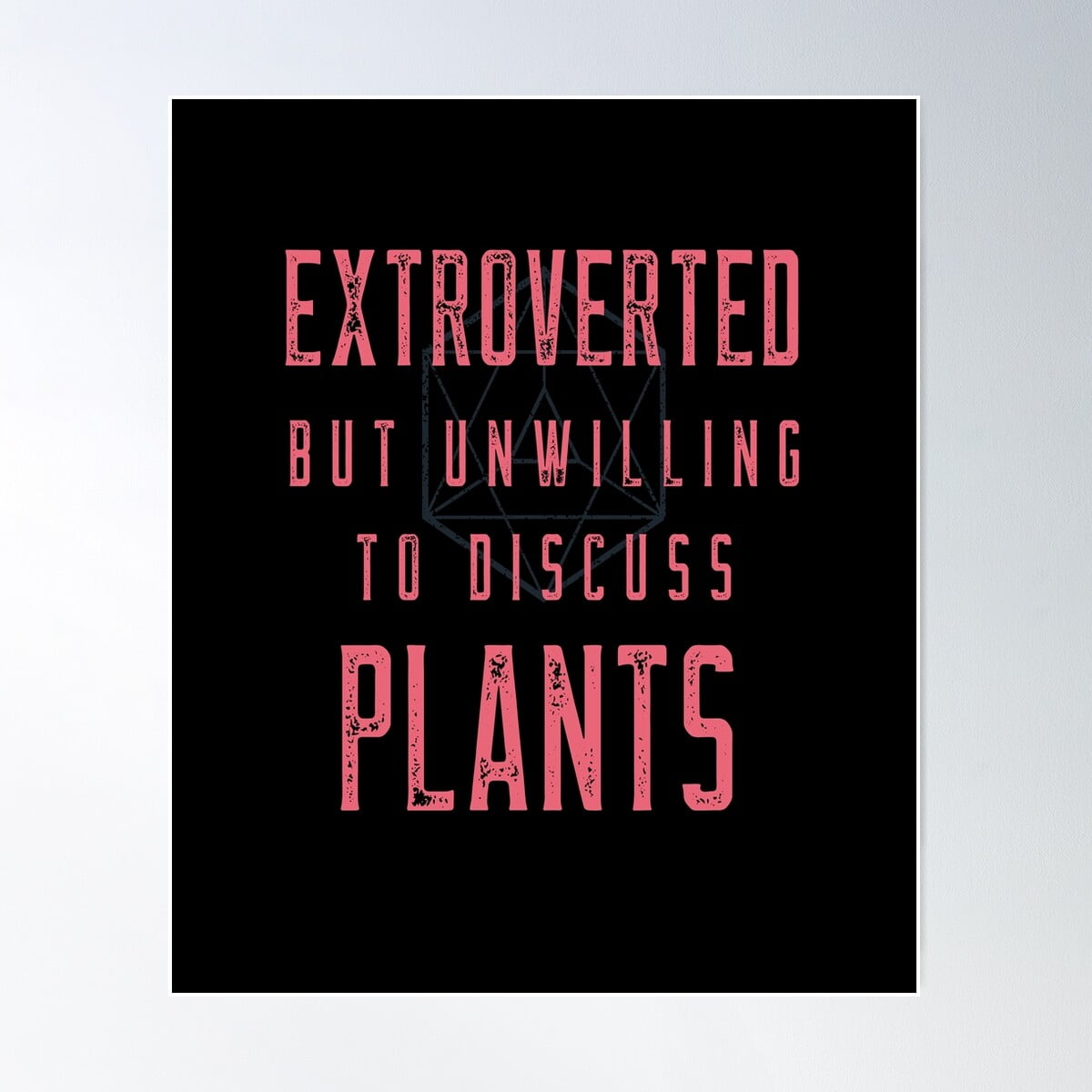 Extroverted But Unwilling To Discuss Plants, Funny Extrovert Humor ...