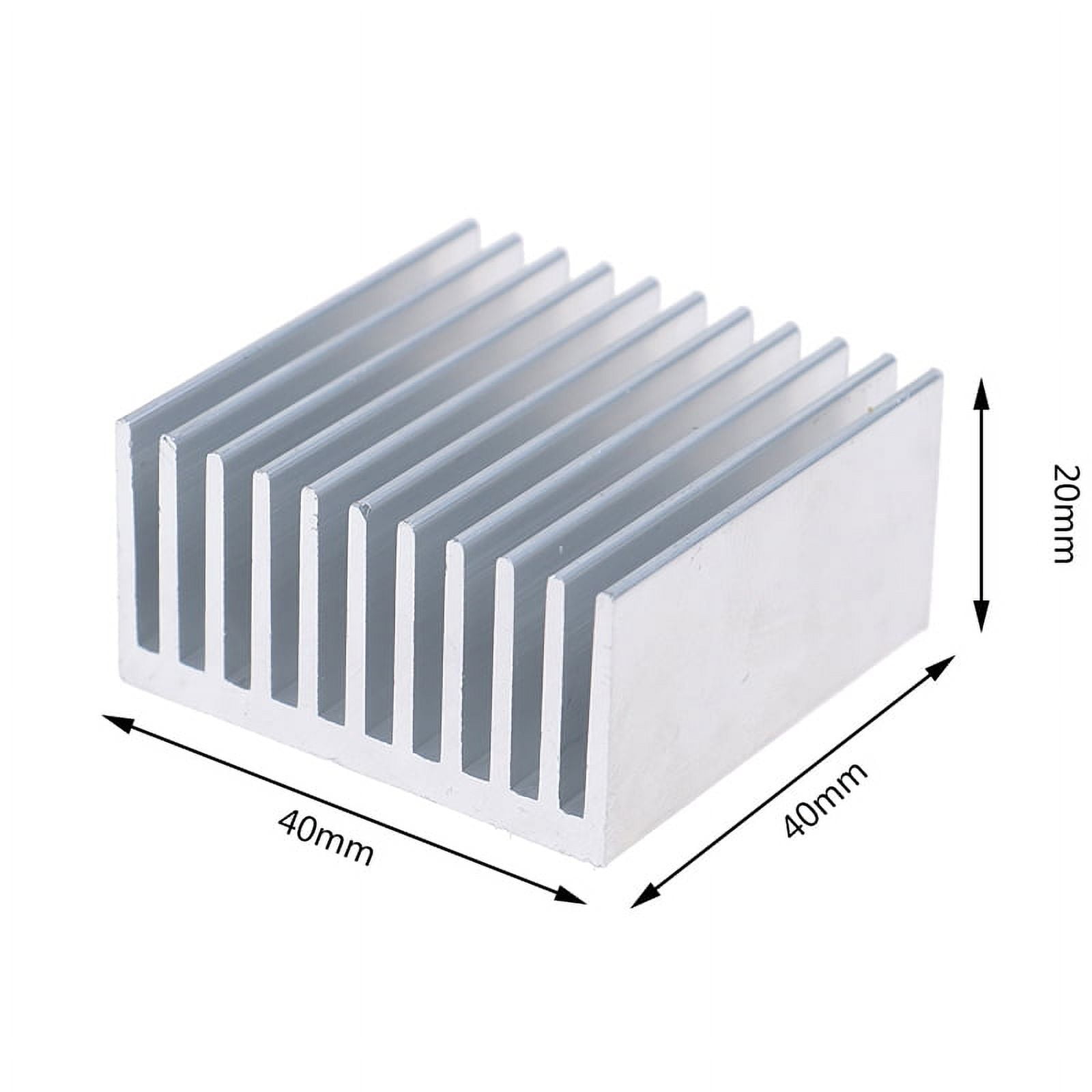 Extruded Aluminum Heatsink For High Power LED IC Chip Cooler Radiator ...