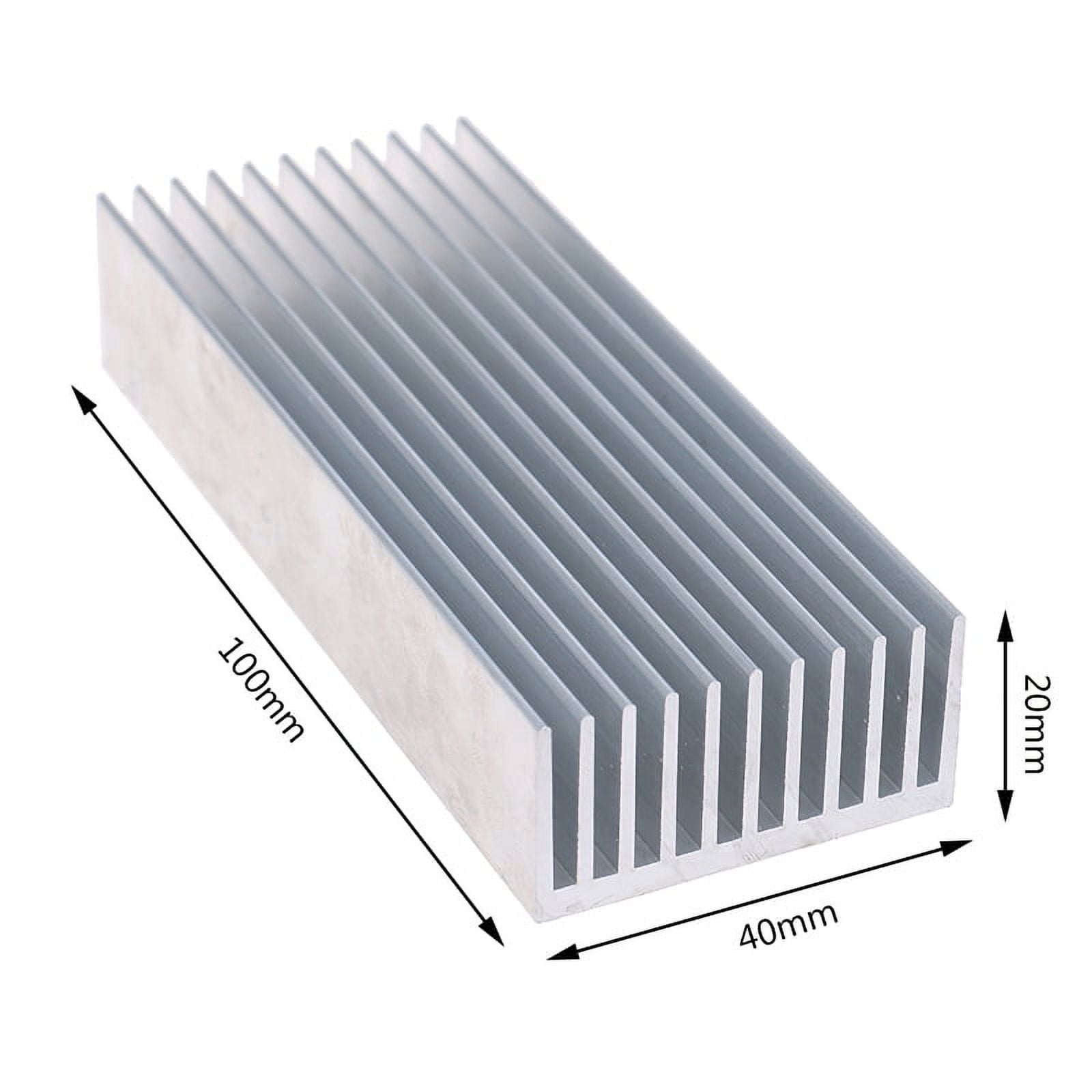 Extruded Aluminum Heatsink For High Power LED IC Chip Cooler Radiator ...
