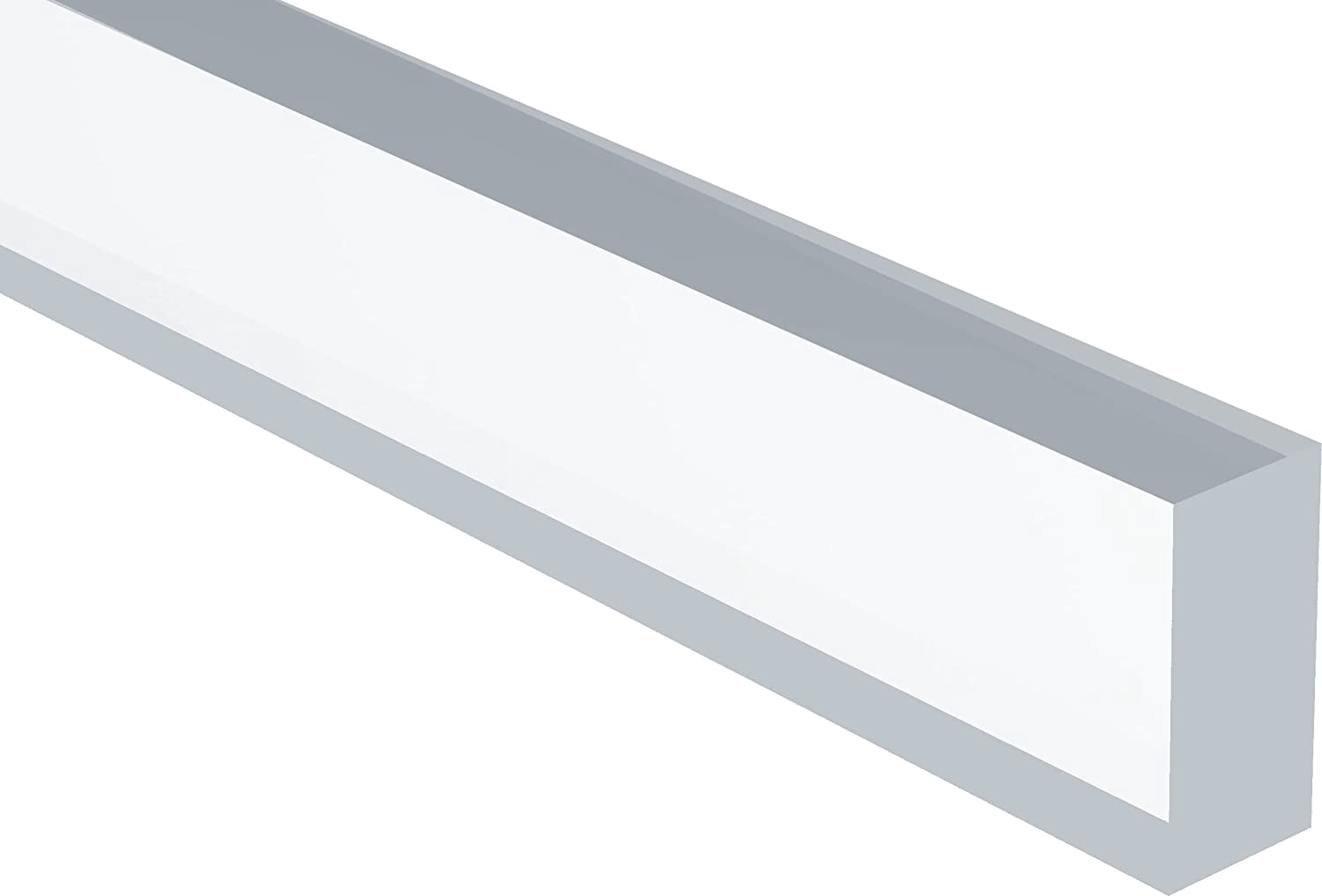 Extruded Bar, Clear, 12" x 1/4 x 1/2 (Pack of 6) - Walmart.com
