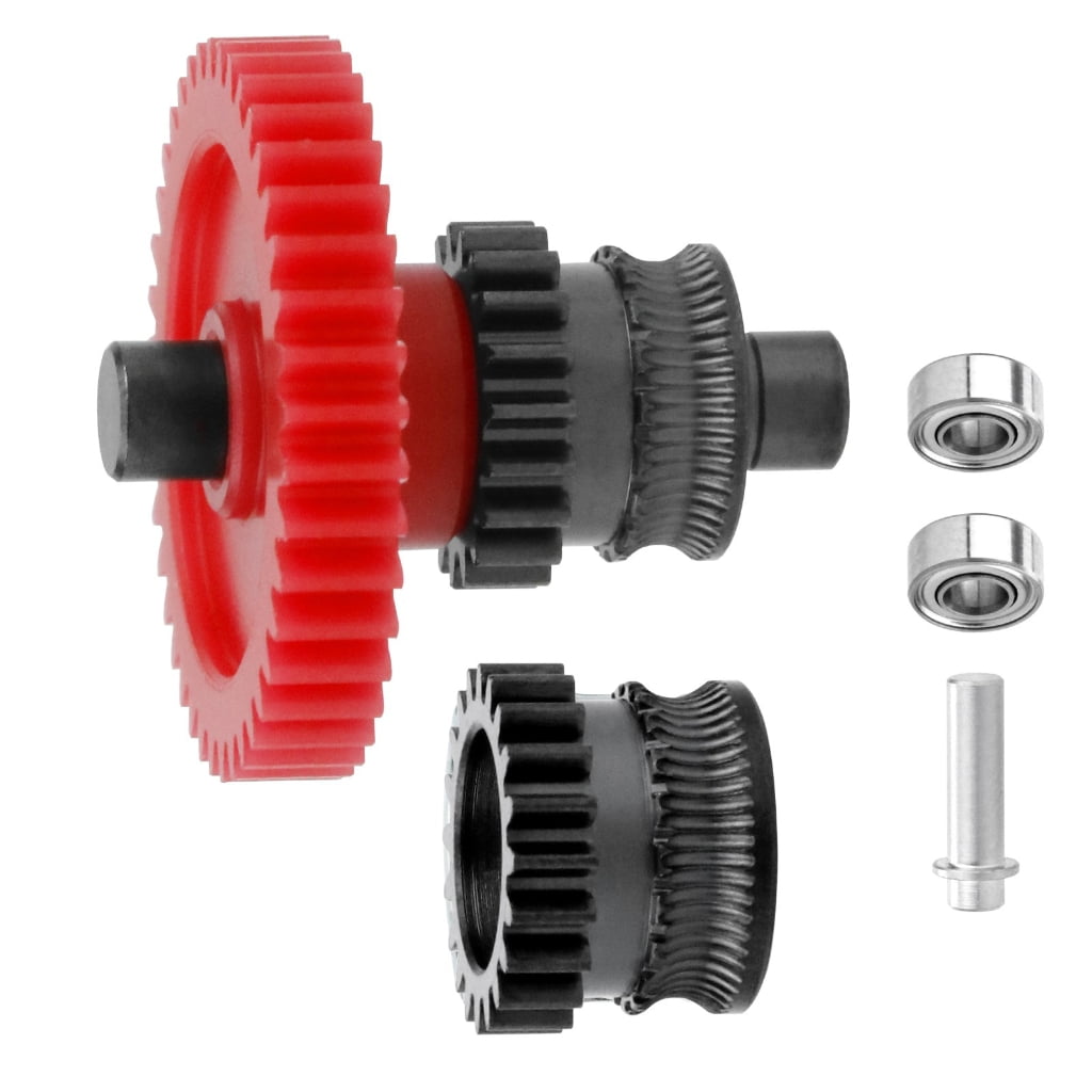 Extruder Nanometer Coated Gear Kits Hardened Steel Double Gear Extruder ...