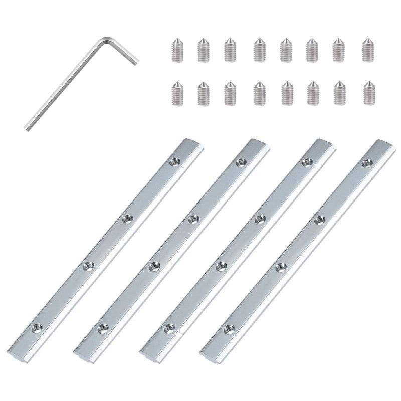 Extrusion Straight Connector Joining Plate Corner Bracket Hardware with ...