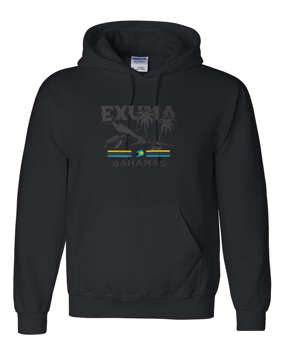 Exuma Bahamas Independence Pride Bahamian Flag Art Hoodie, for men ...