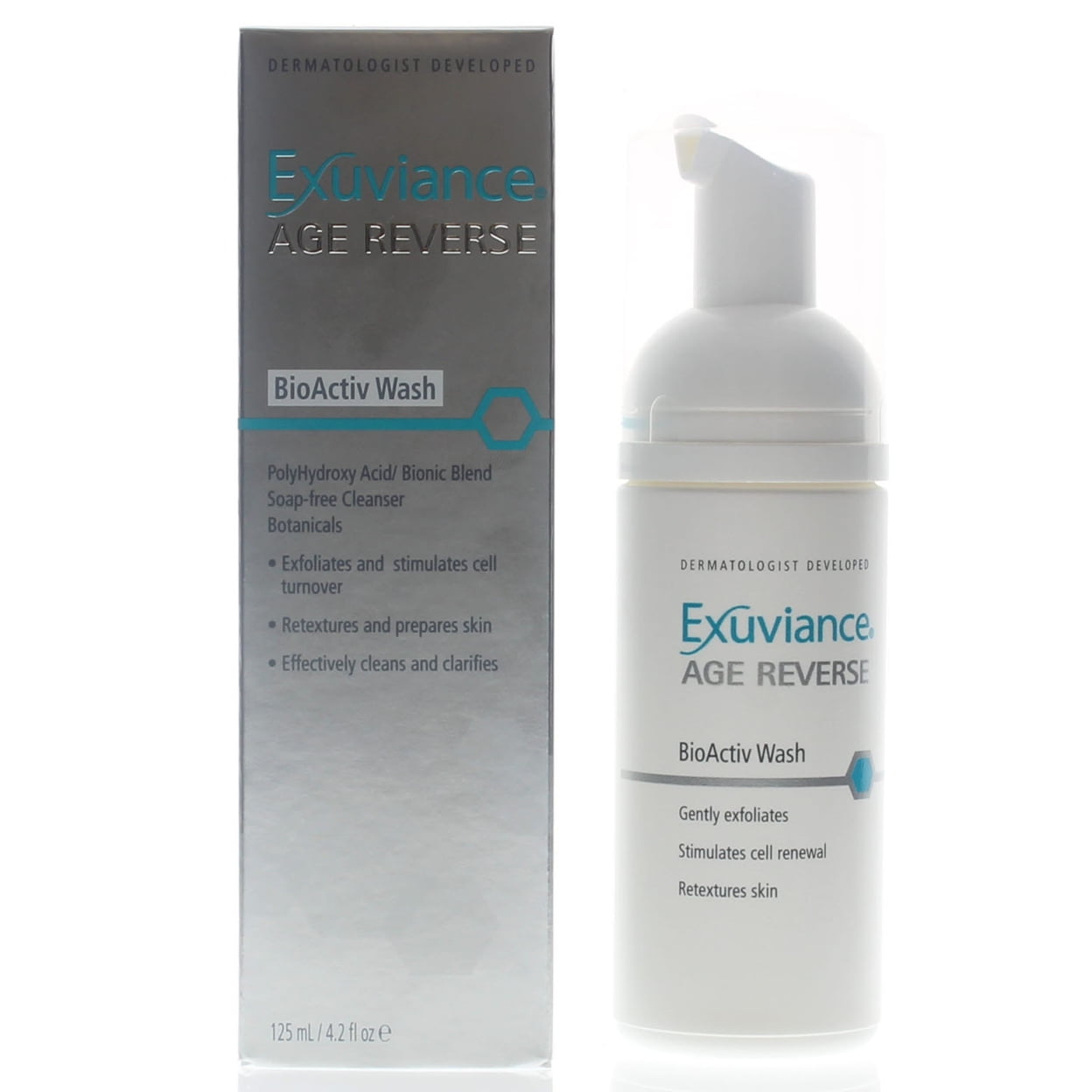 Exuviance Age Reverse BioActiv Wash 4.2oz/125ml - Walmart.com