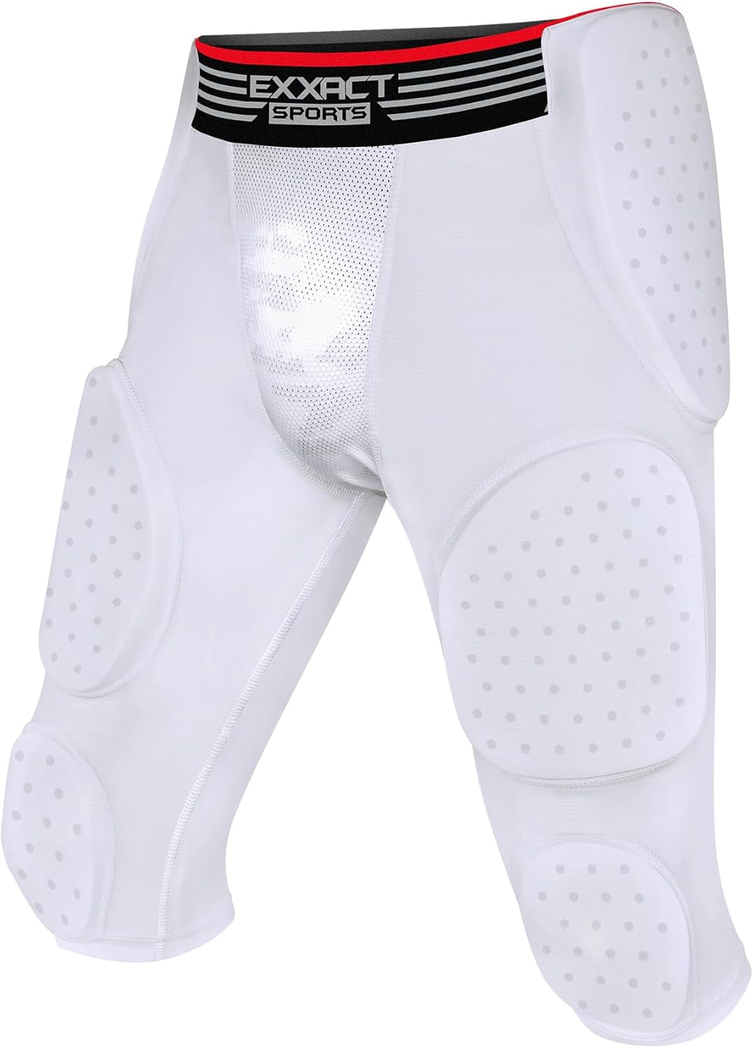 Exxact Sports Battle 7-Pad Football Girdle for Men & Boys with Cup ...