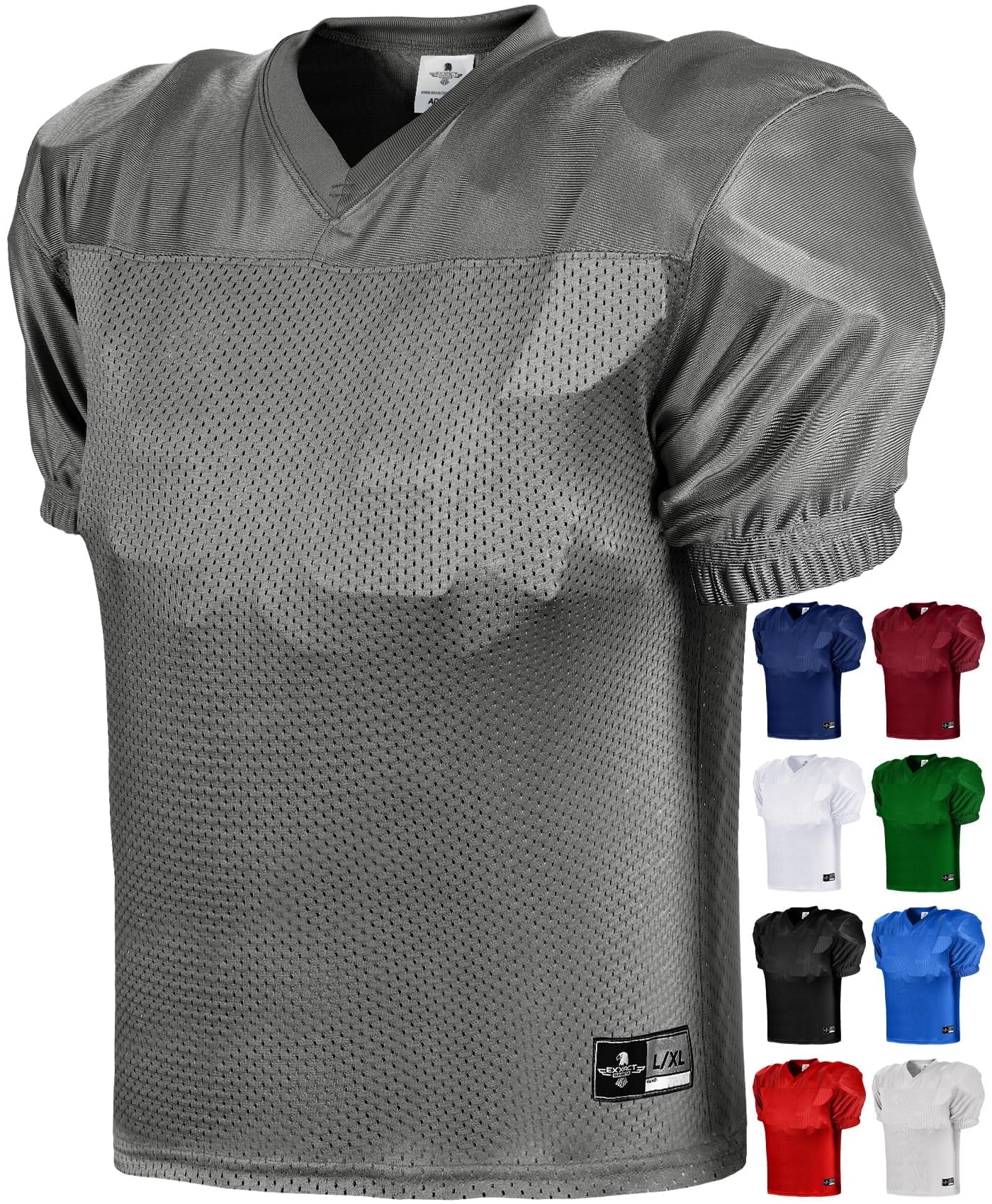 Exxact Sports Boys Football Practice Jersey - Pro-Style, Lightweight ...