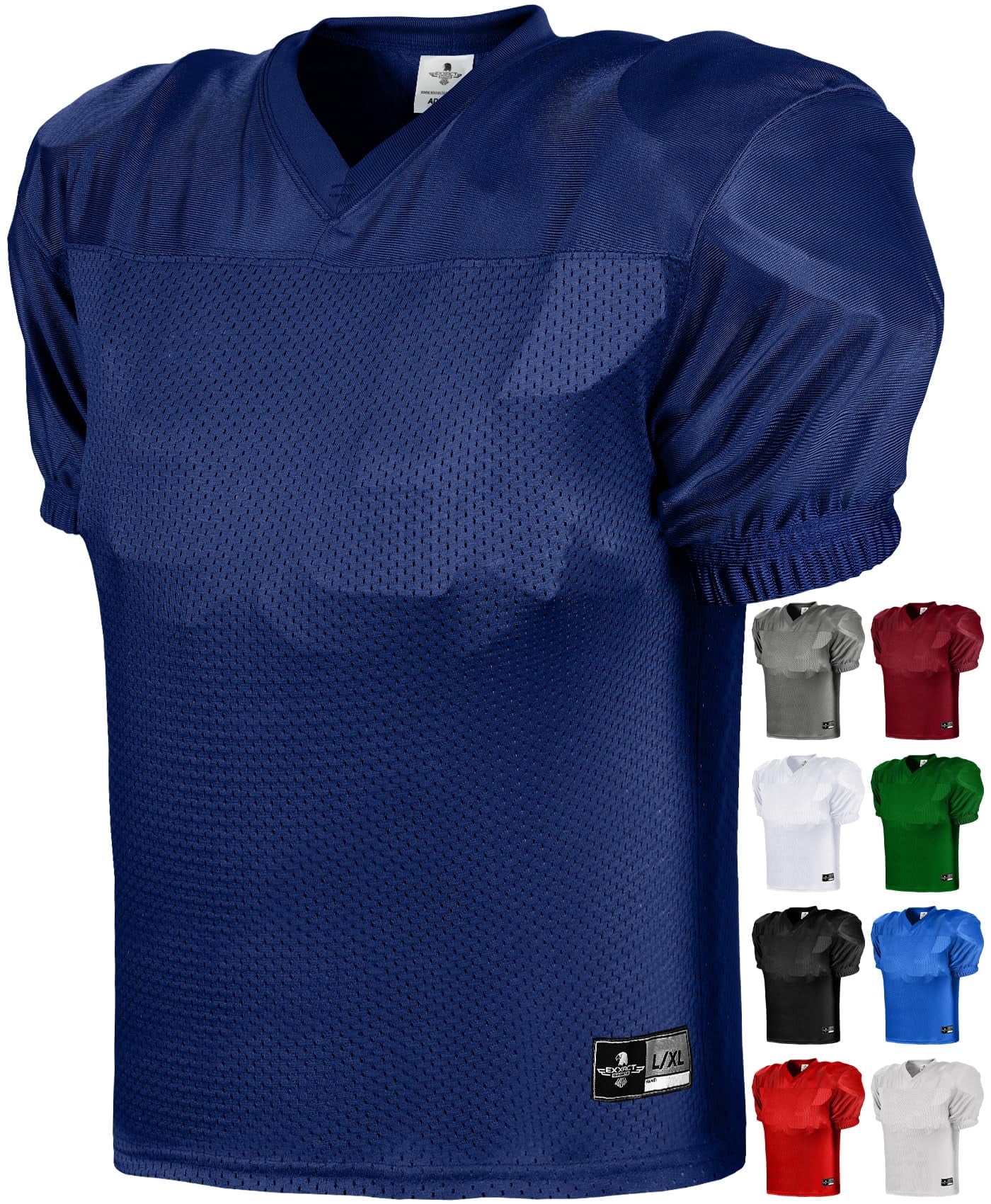 Exxact Sports Boys Football Jersey - Youth Football Practice Jersey ...